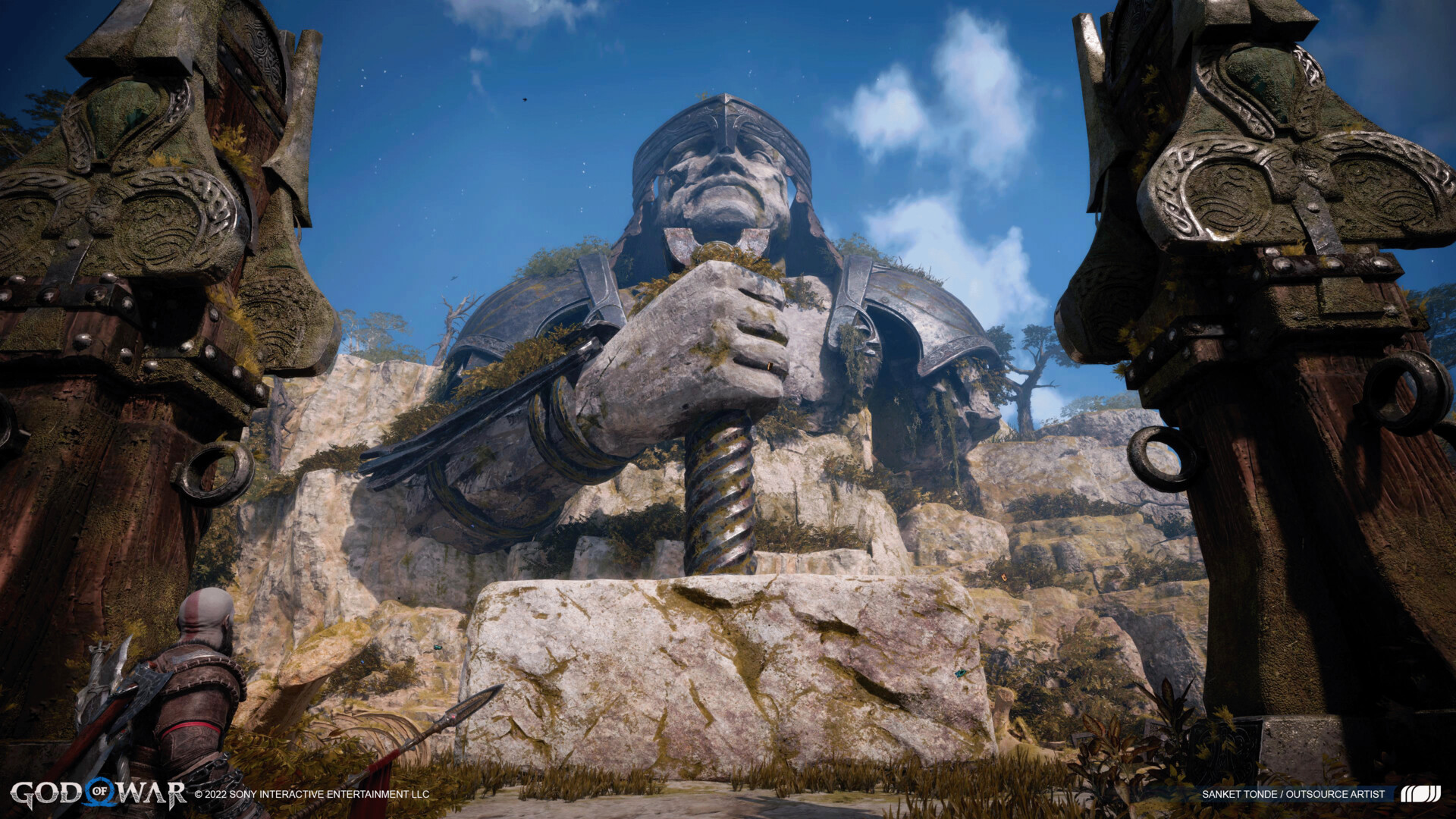 Sanket Tonde - God of War Ragnarok - Dwarven Stone Statue Work