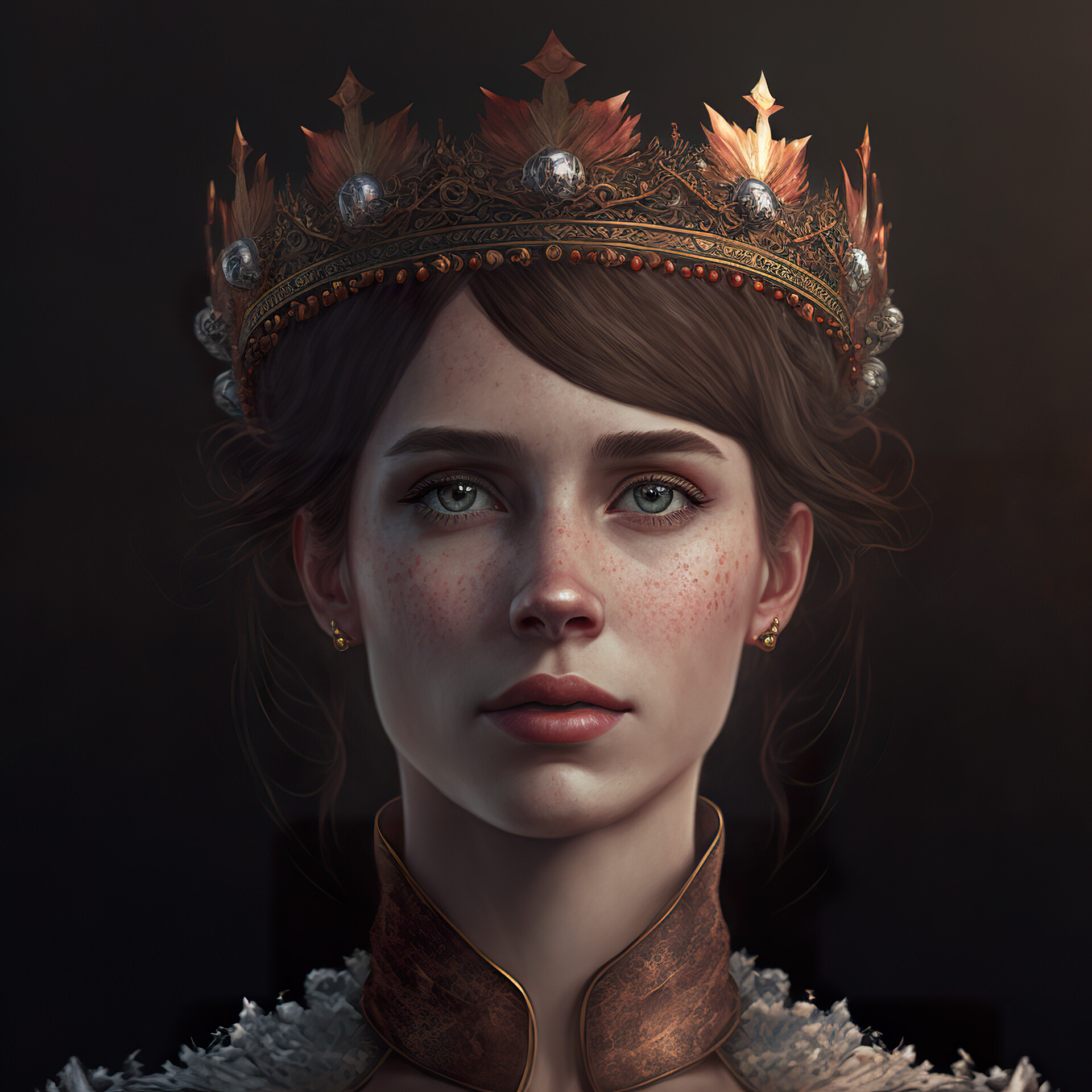 ArtStation - Young Lady Queen