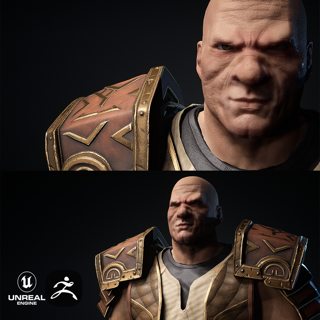 ArtStation - Dwarf Project Learning with the Good mentor by Hooman rad