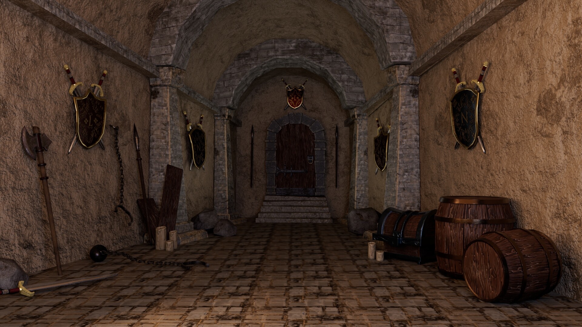 ArtStation - Stylized Dungeon