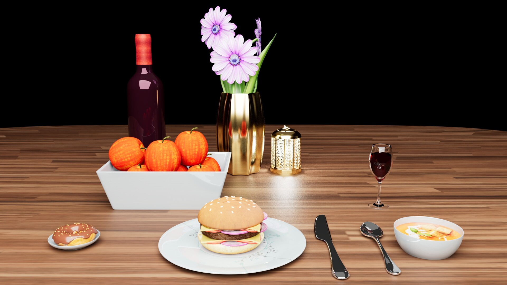 ArtStation - Dinner Table