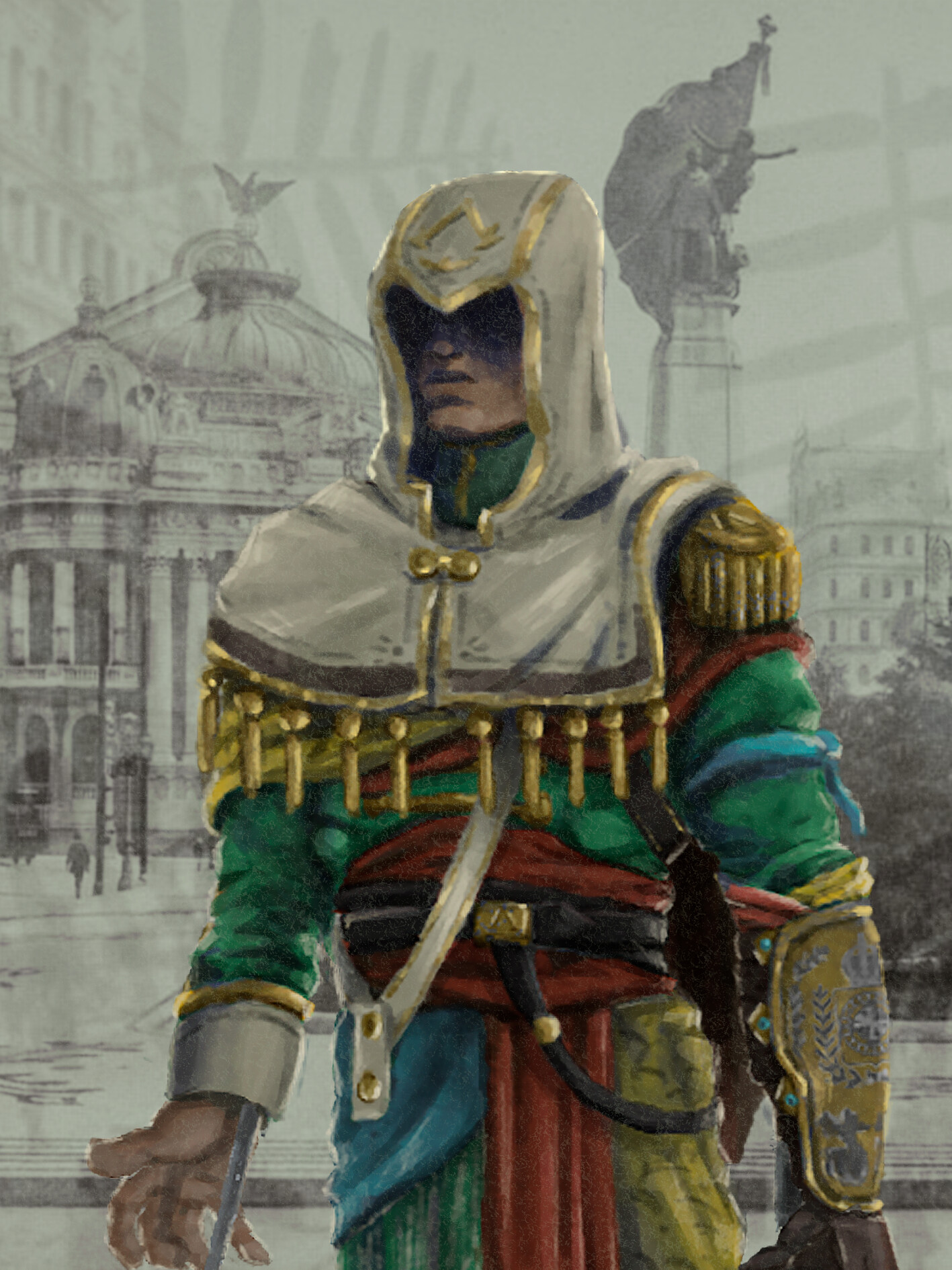 ArtStation - Brazilian Assassin Concept art