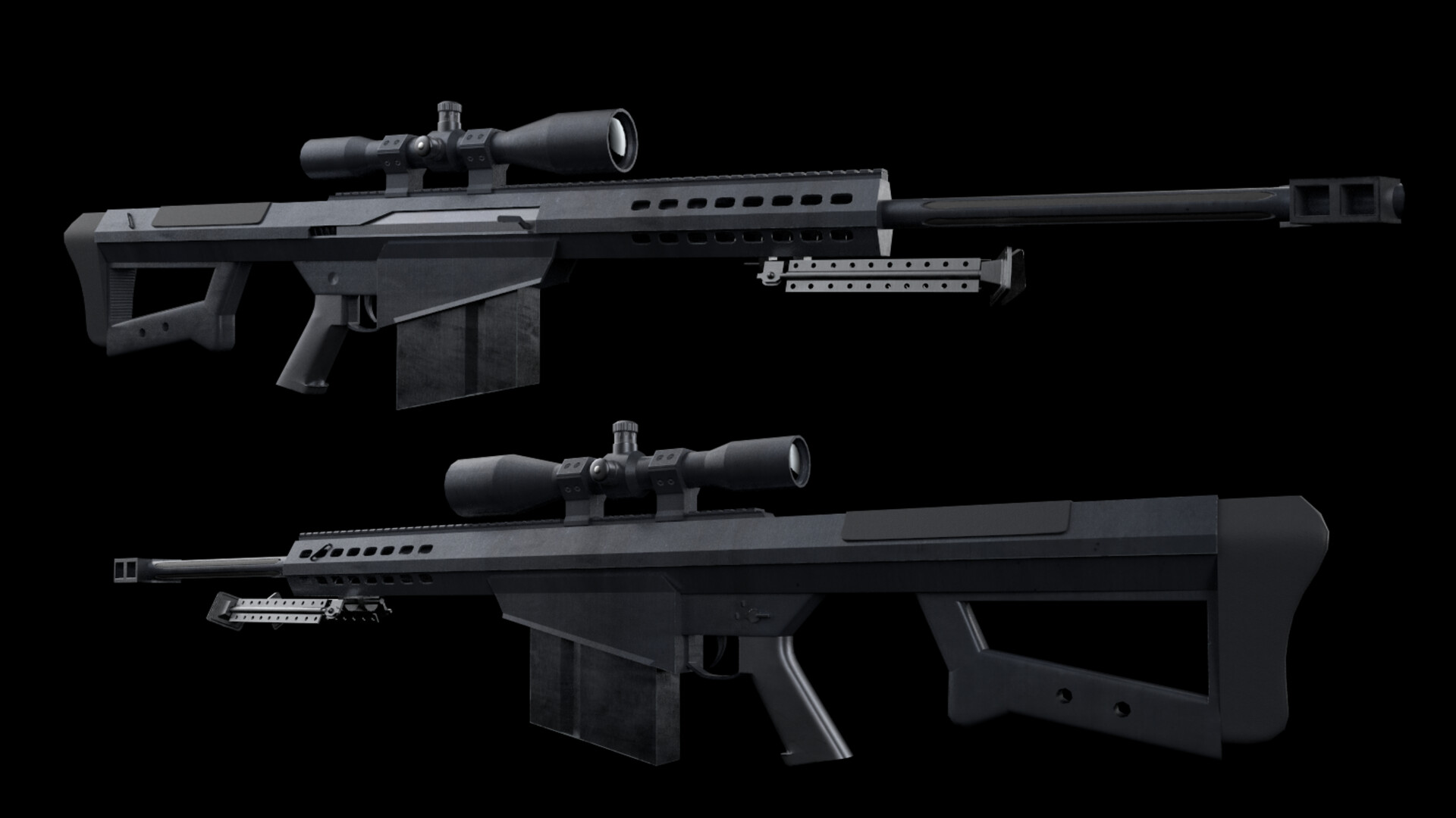 Shariff Butler Jr. - Barrett M82A1 Sniper Rifle