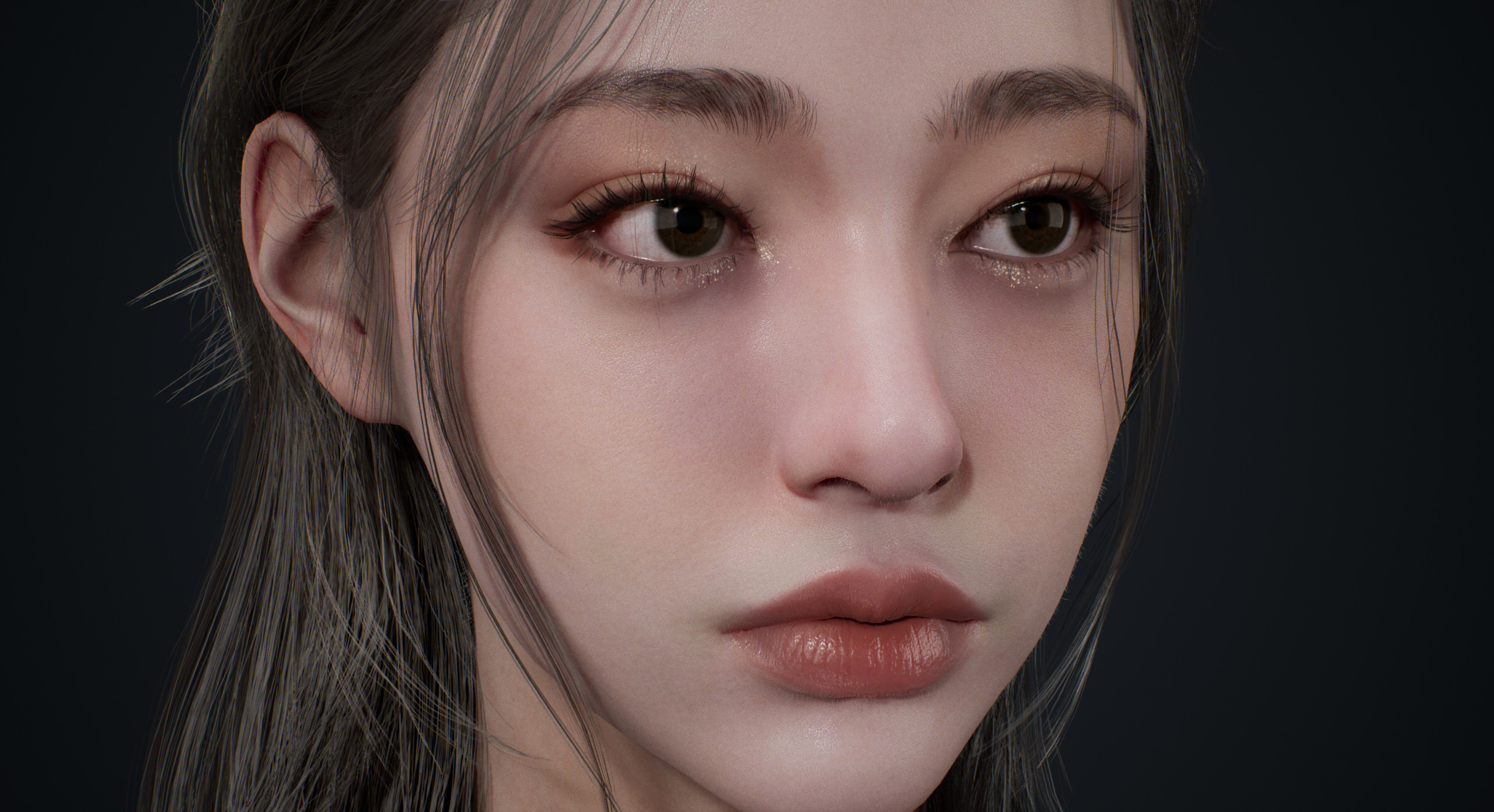 ArtStation - Digital Human Project-花瓣网