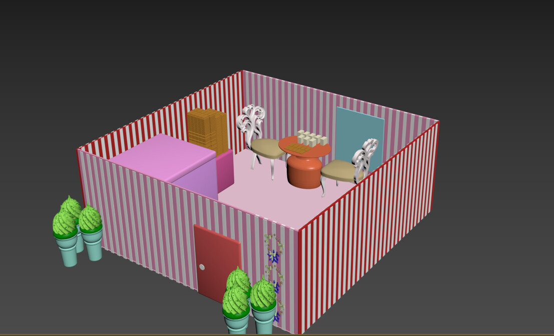 ArtStation - Candy Room