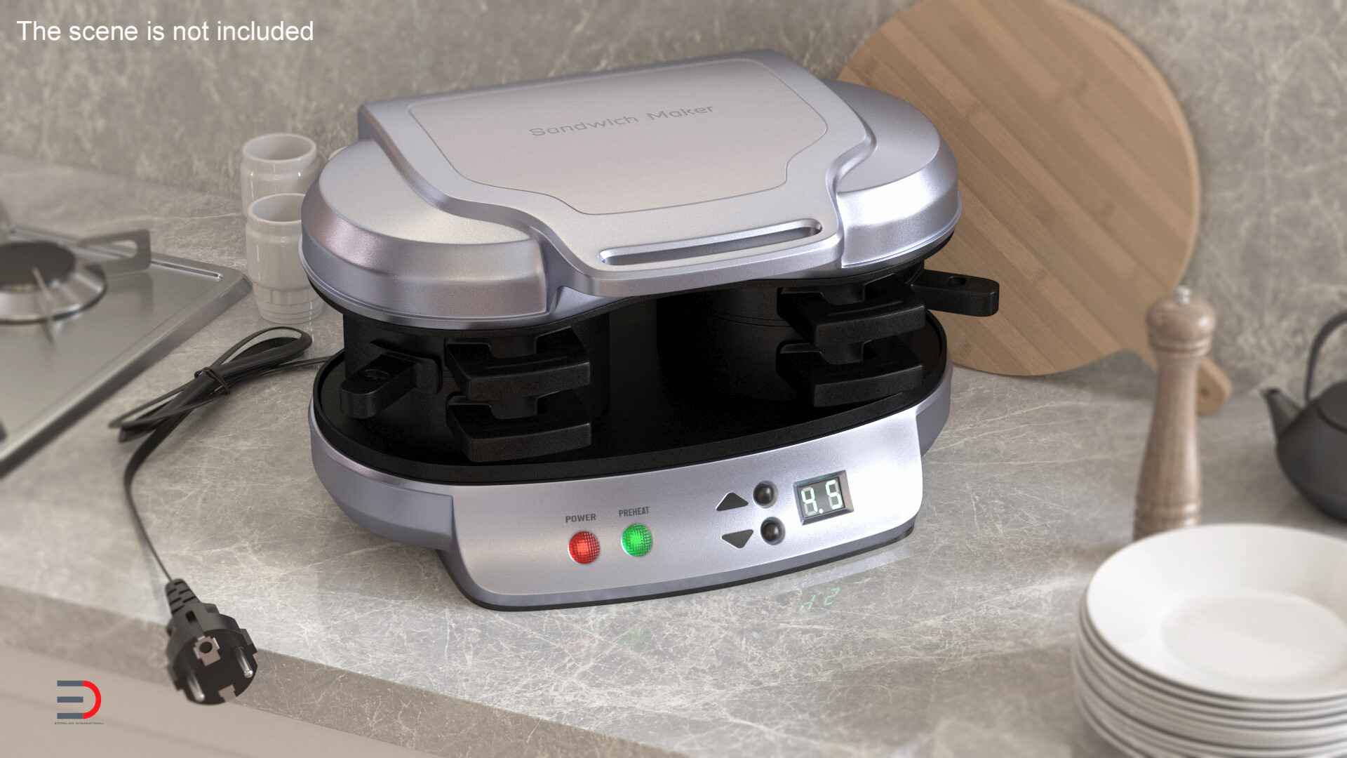 ArtStation - Breakfast Sandwich Maker 3D model