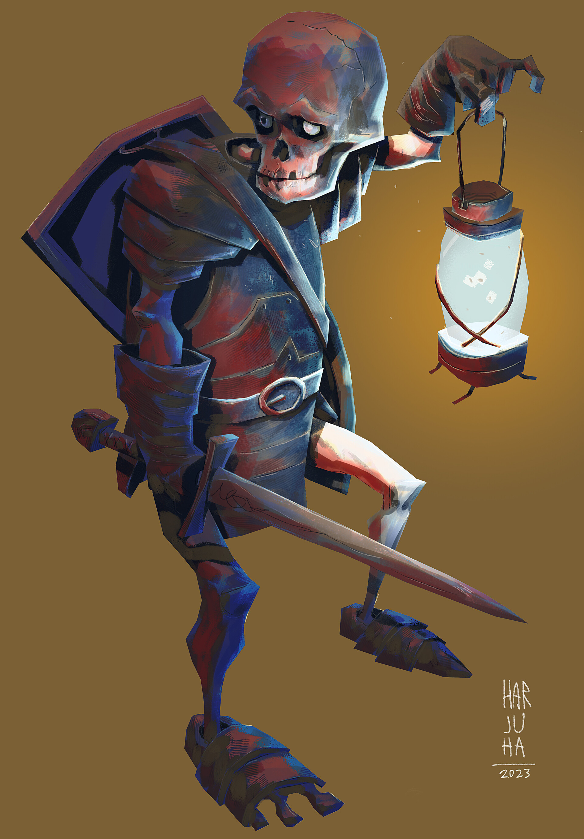 ArtStation - Skeleton character