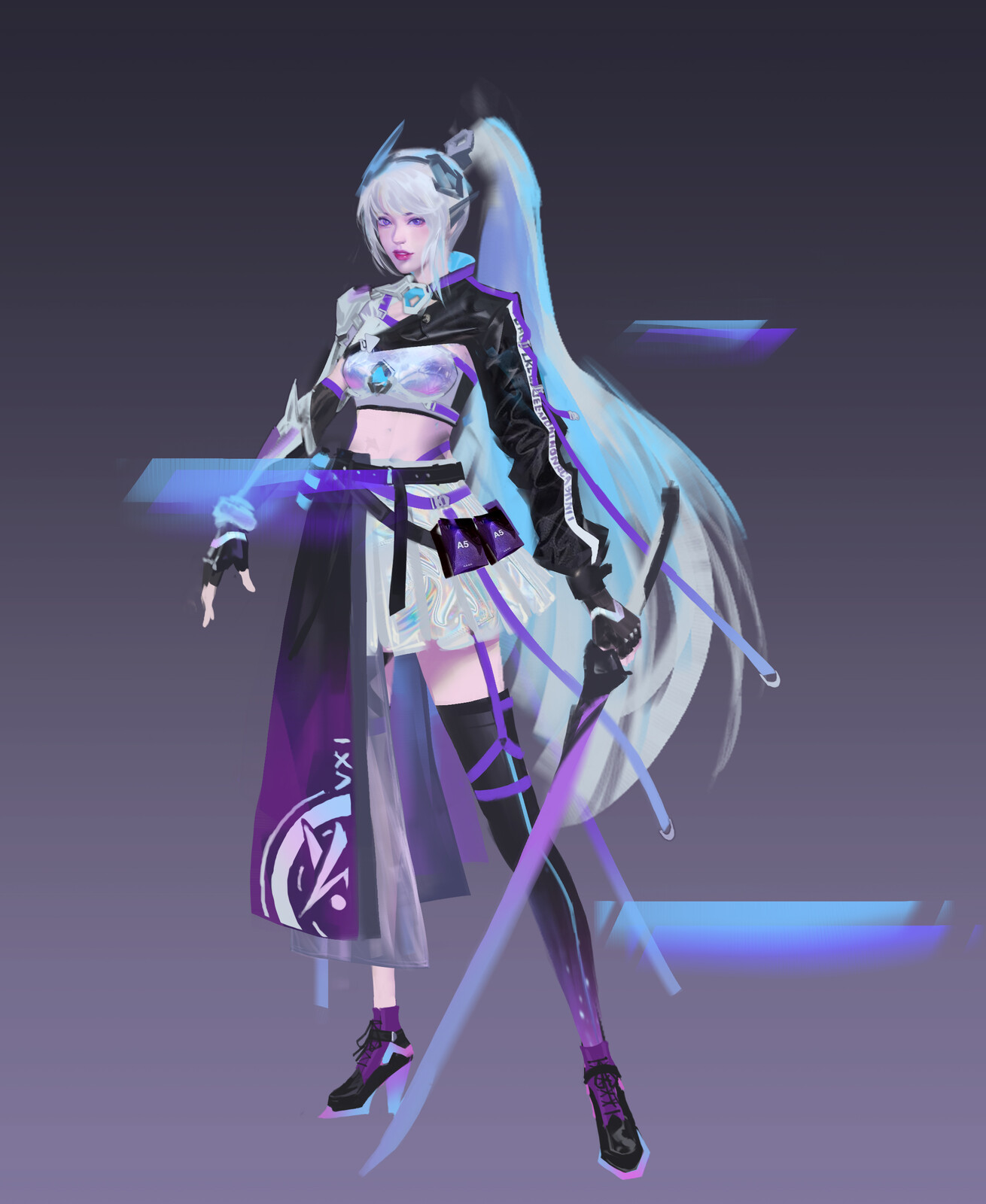 Wing fox - Character Illustration Design for Games Step by Step ...