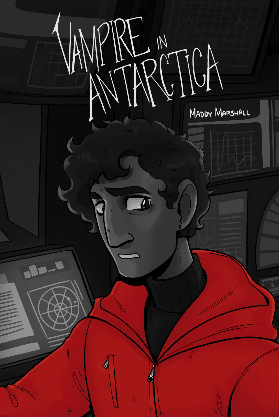 ArtStation - Vampire in Antarctica Comic Cover