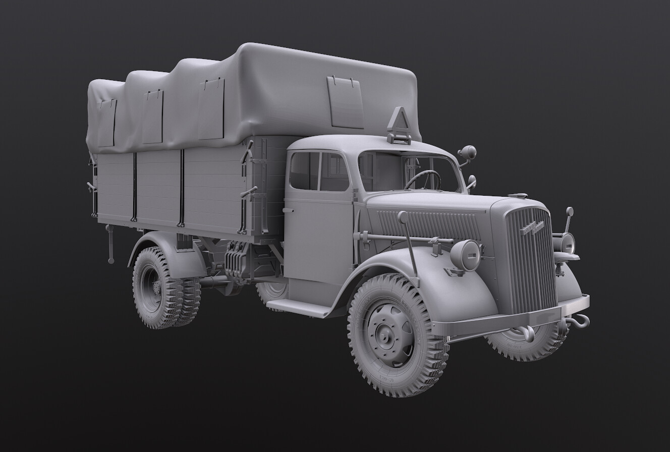 Andrey Udris - Opel Blitz