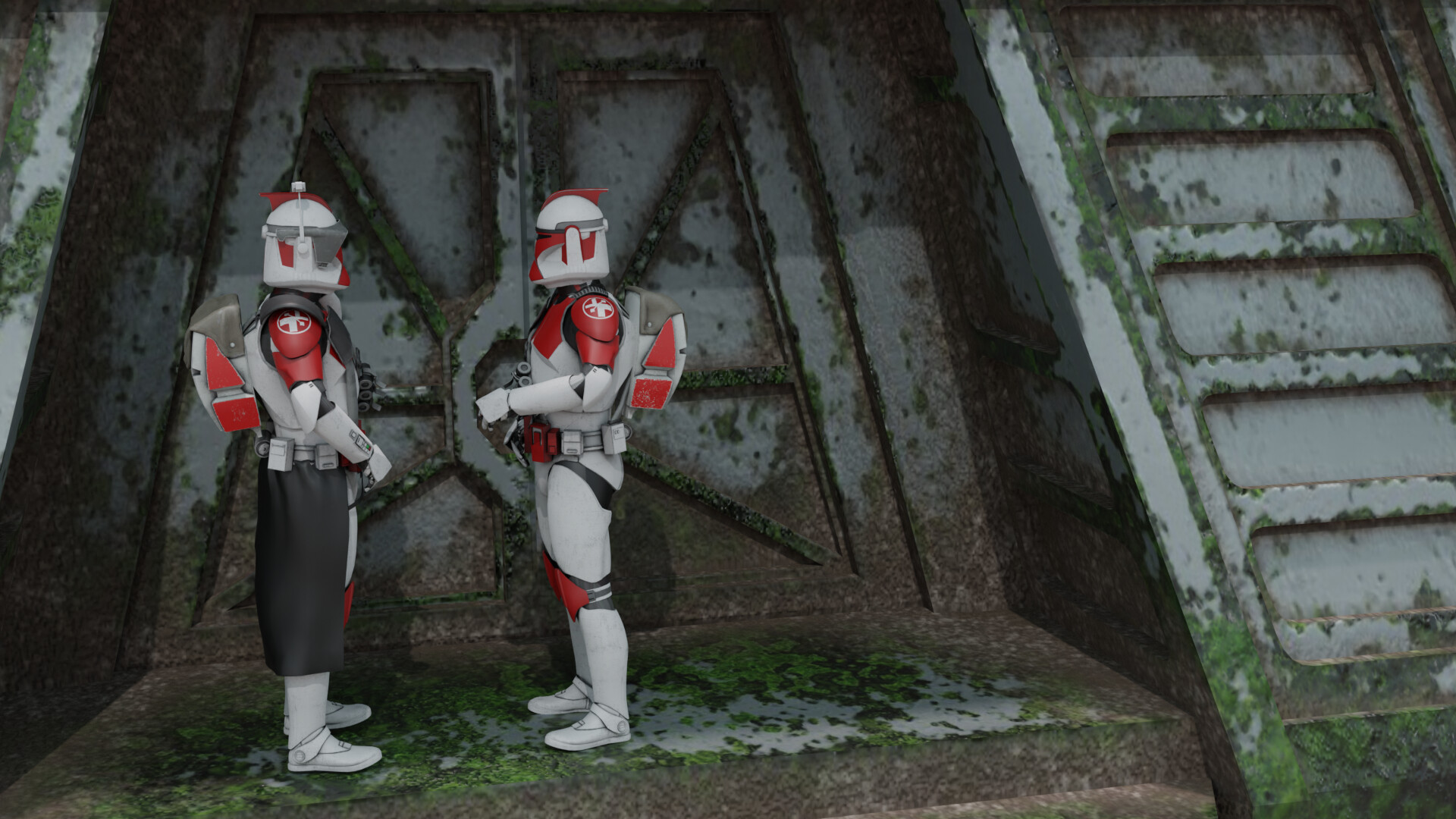 ArtStation - Republic Medical Corps at work