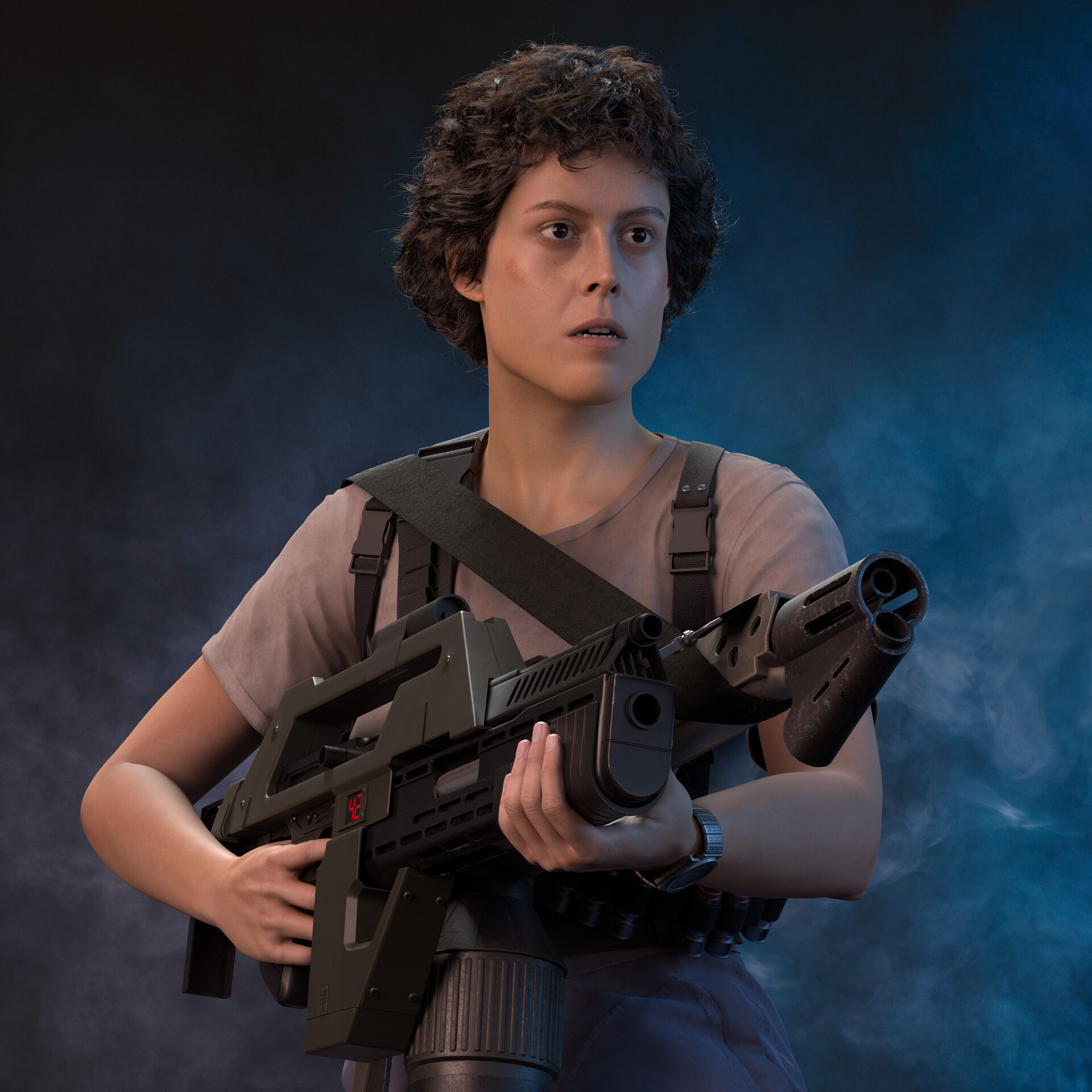 ArtStation - Ellen Ripley (ALIENS)