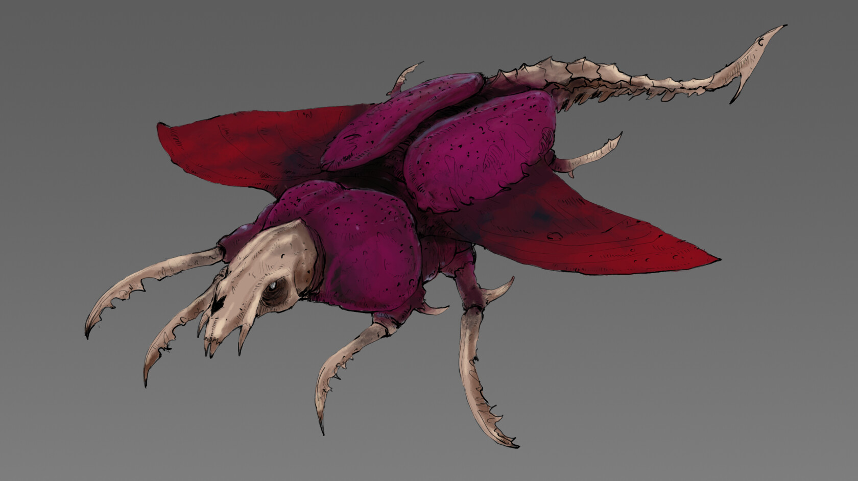 Vlad Milosevic - Unannounced, cancelled project, creature art