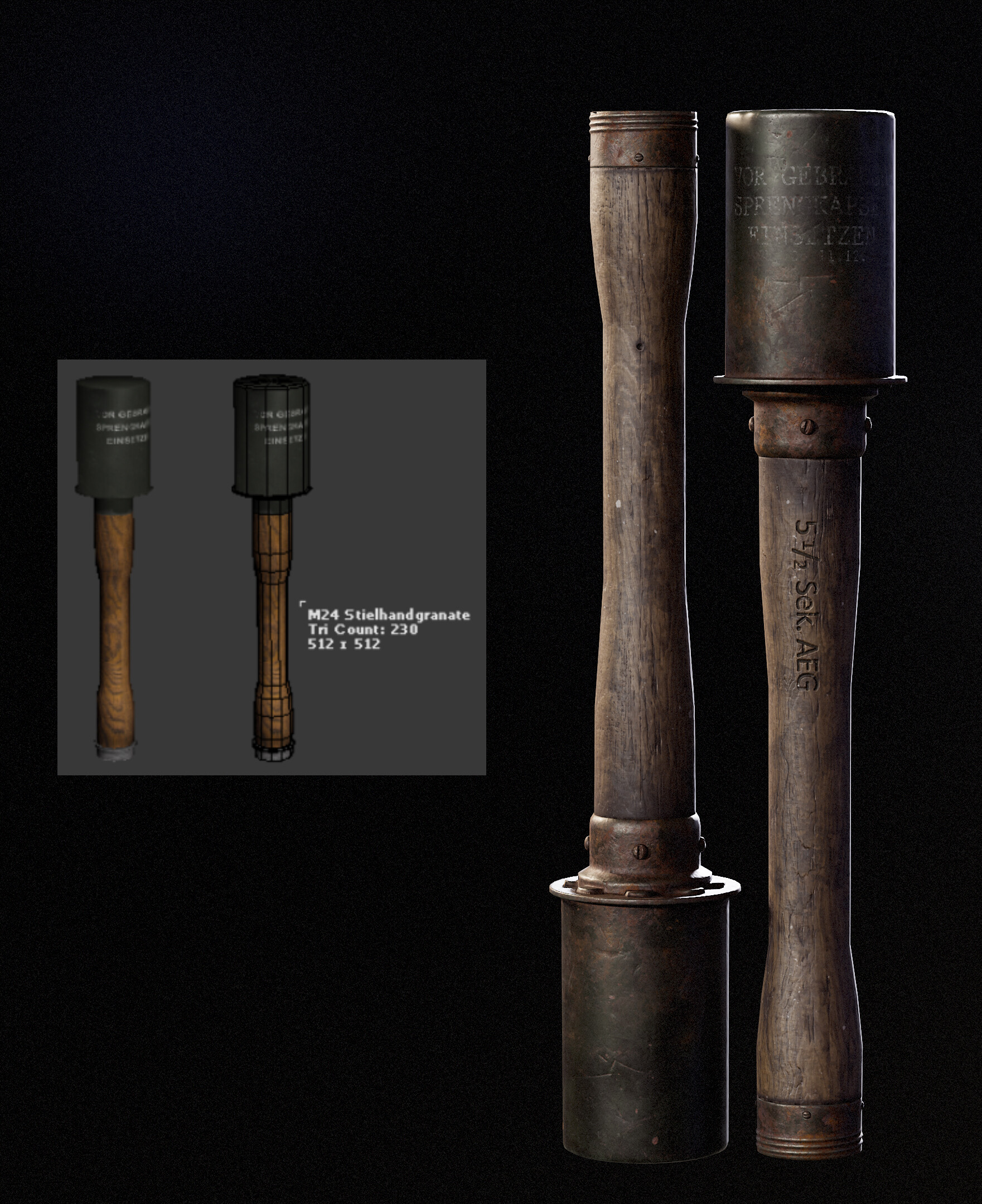 Pilgrim - M24 Stielhandgranate