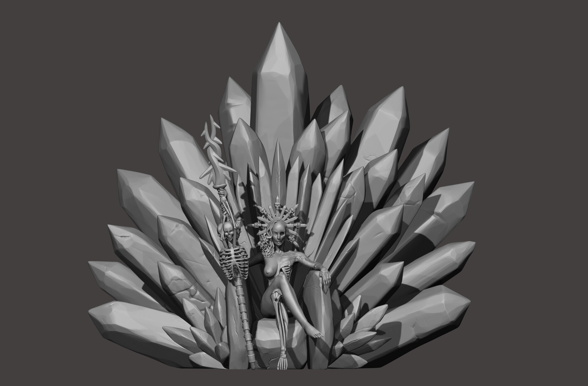 ArtStation - Hel, Queen of Helheim