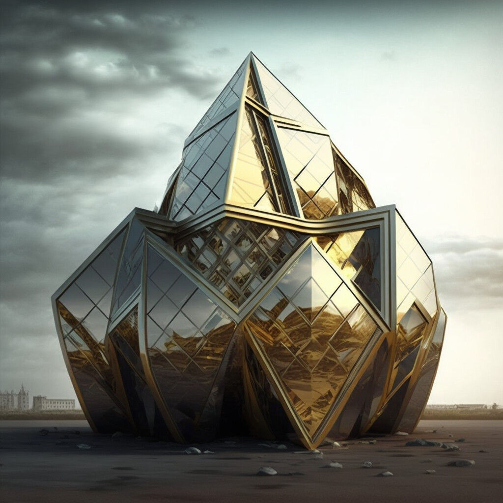 ArtStation - Modern architectural design for O Center