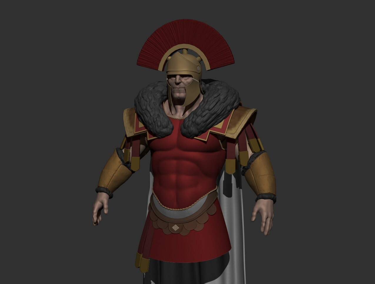 ArtStation - Roman Centurion Project - WIP