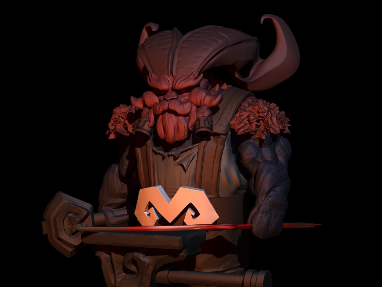 ArtStation - Ornn - WIP Fan-Art