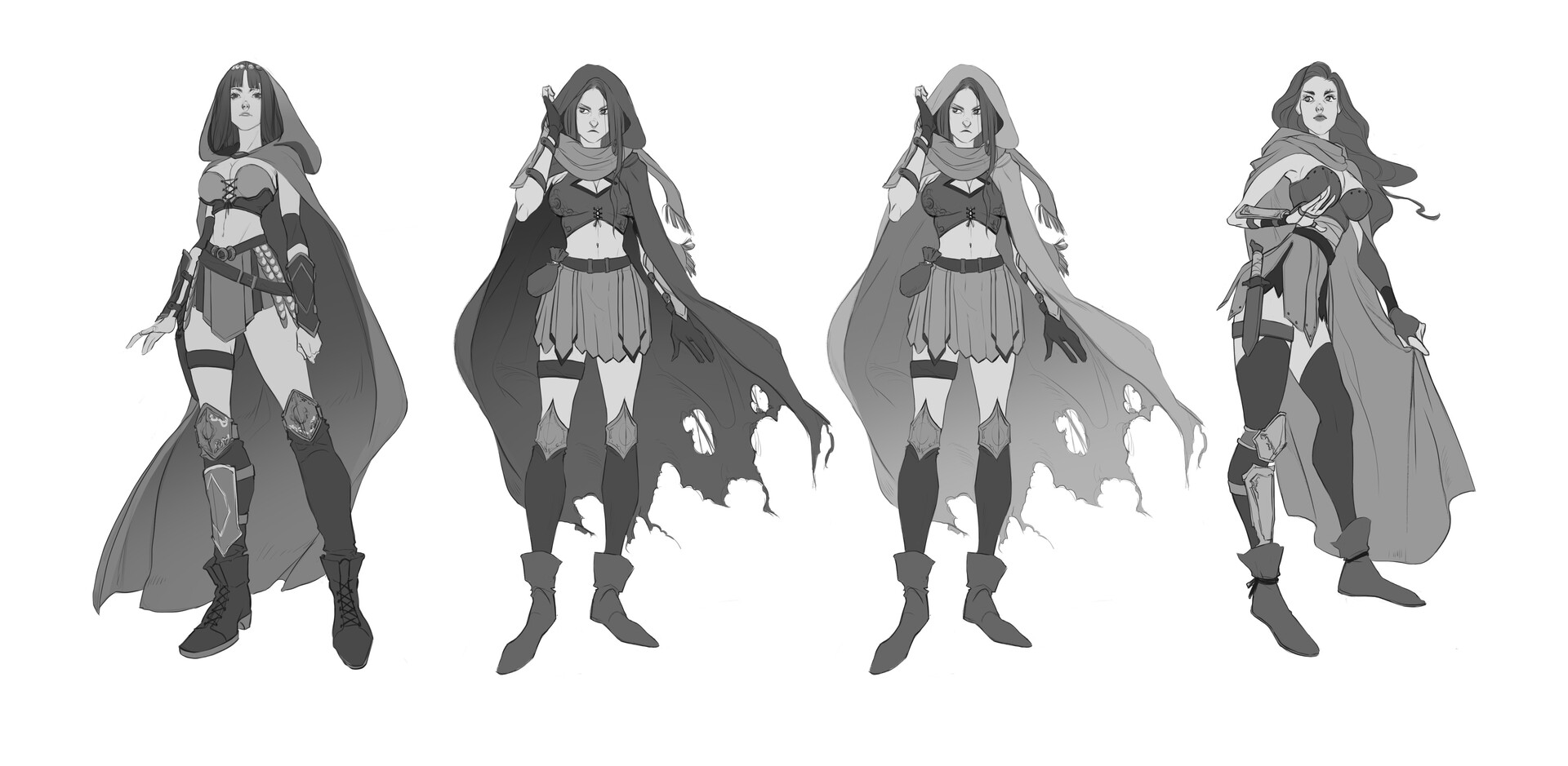 ArtStation - Character design research