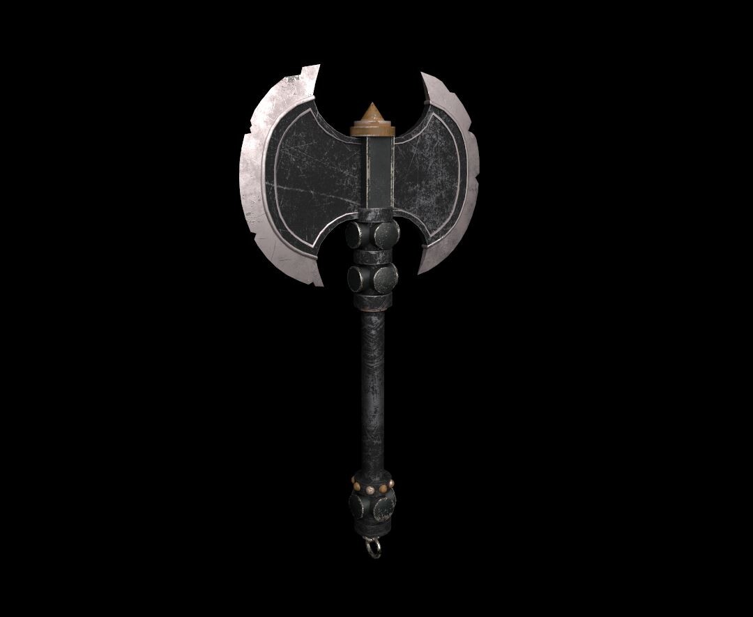 ArtStation - Axe weapon