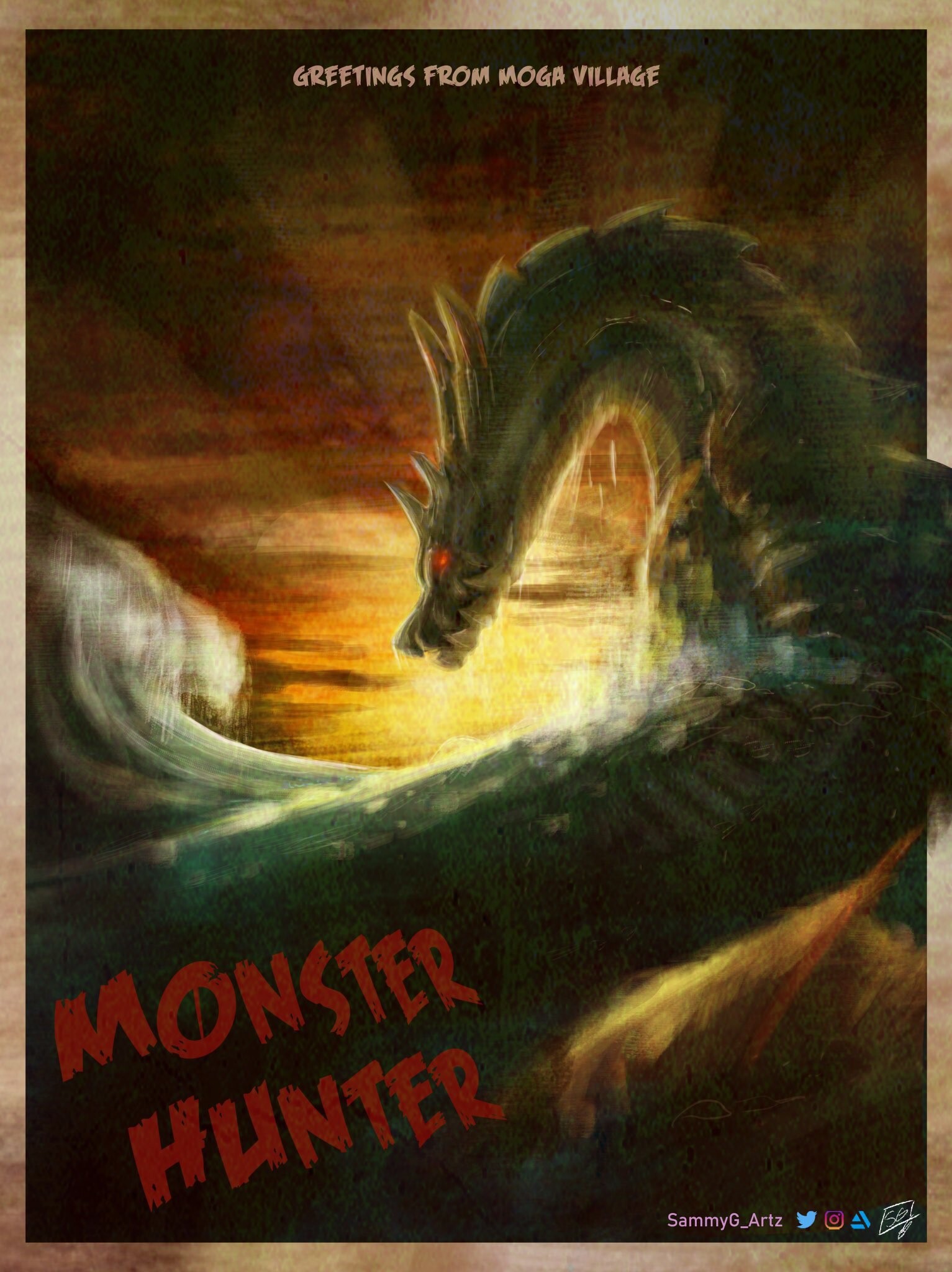 ArtStation - Greetings from Moga Village