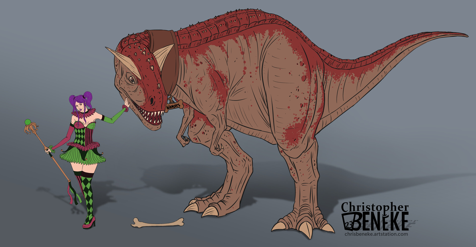 carnotaurus colour