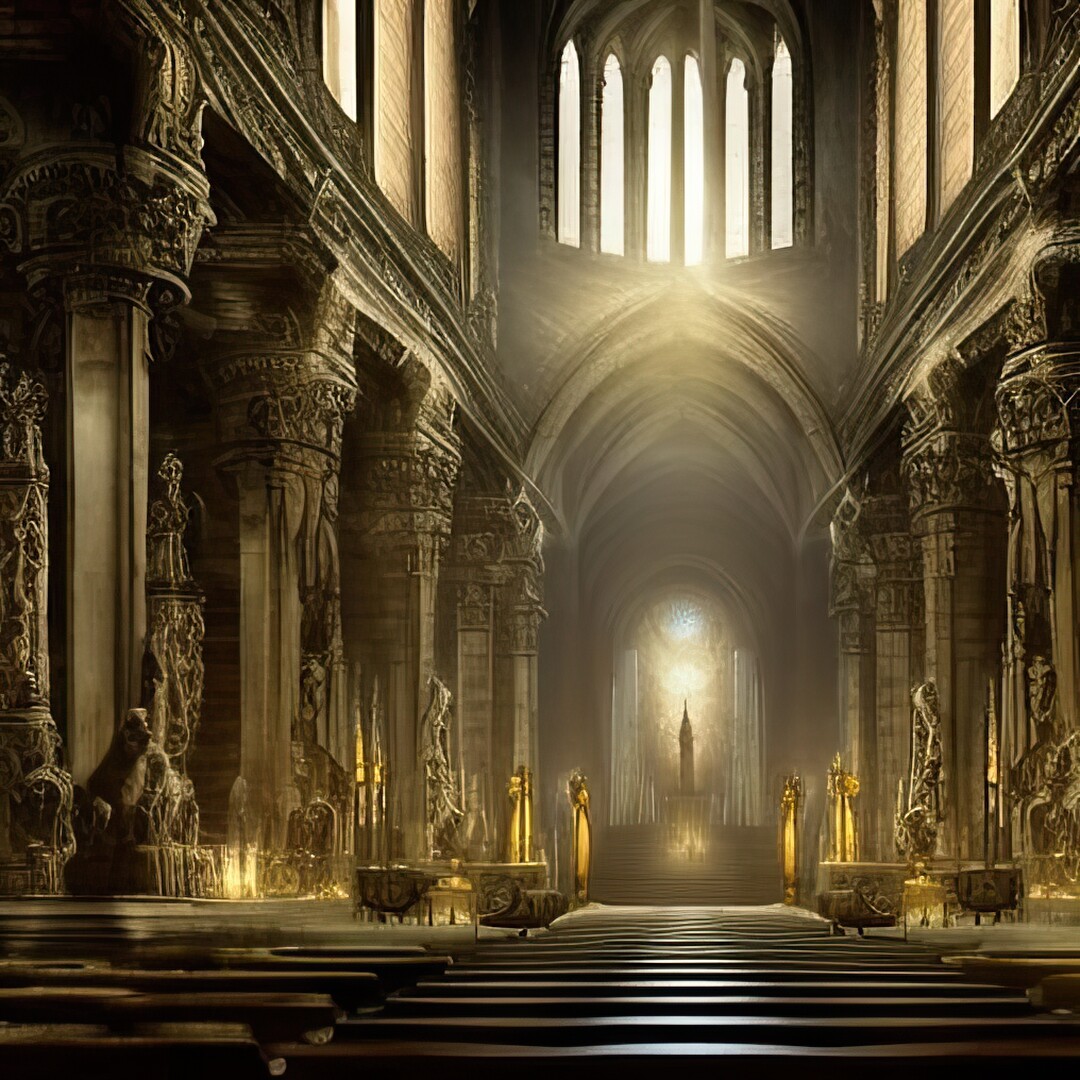 ArtStation - Ancient Cathedra 2