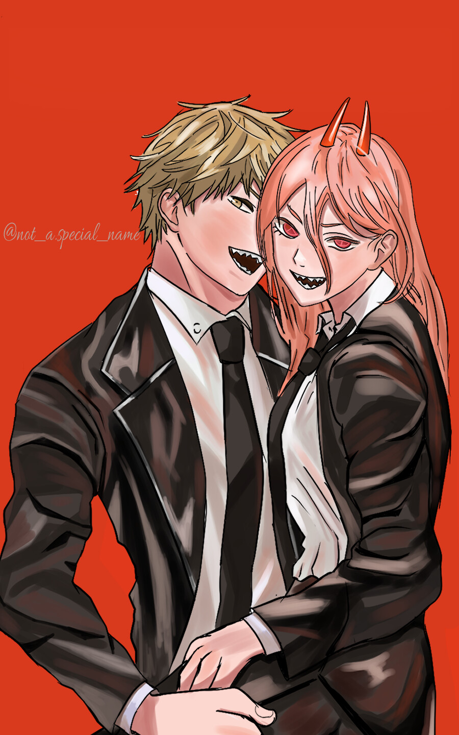 ArtStation - Denji and Power