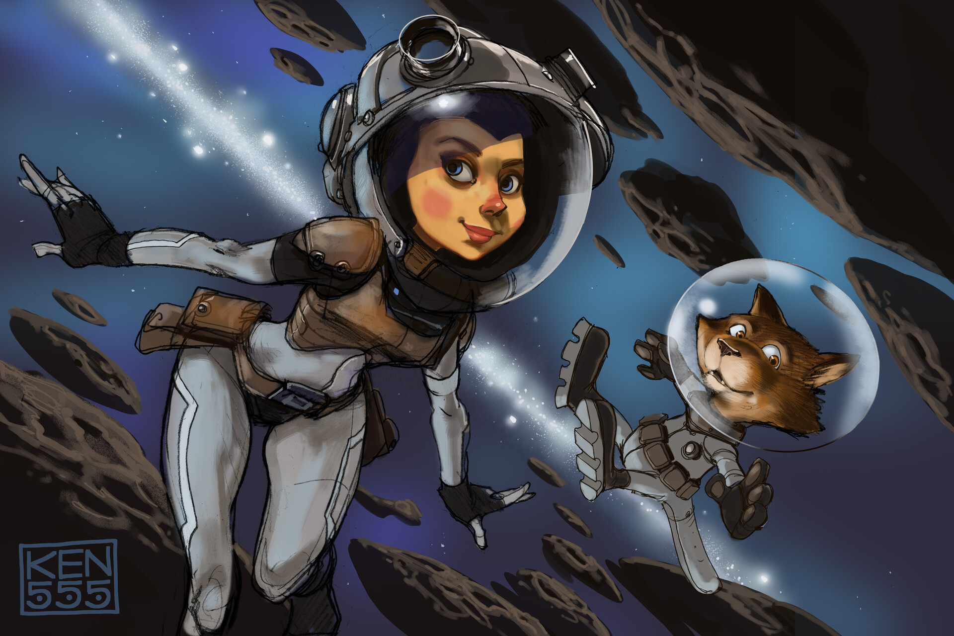 ArtStation - skygirl 2