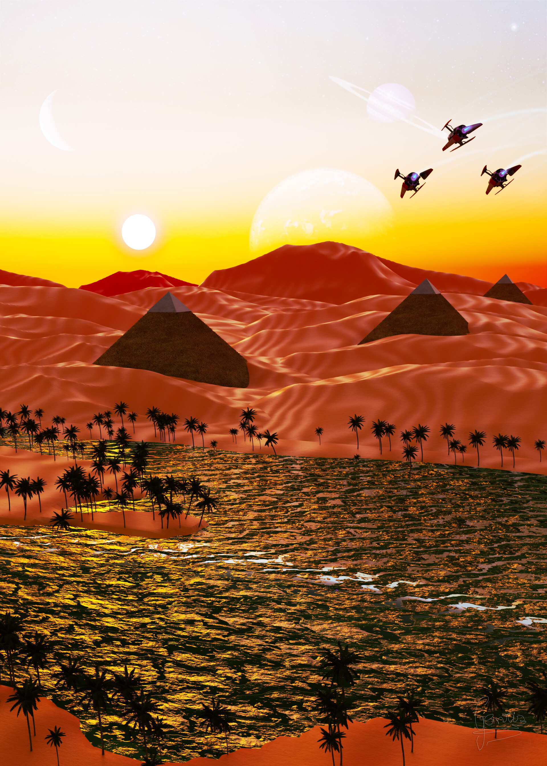 ArtStation - Planet Duneri