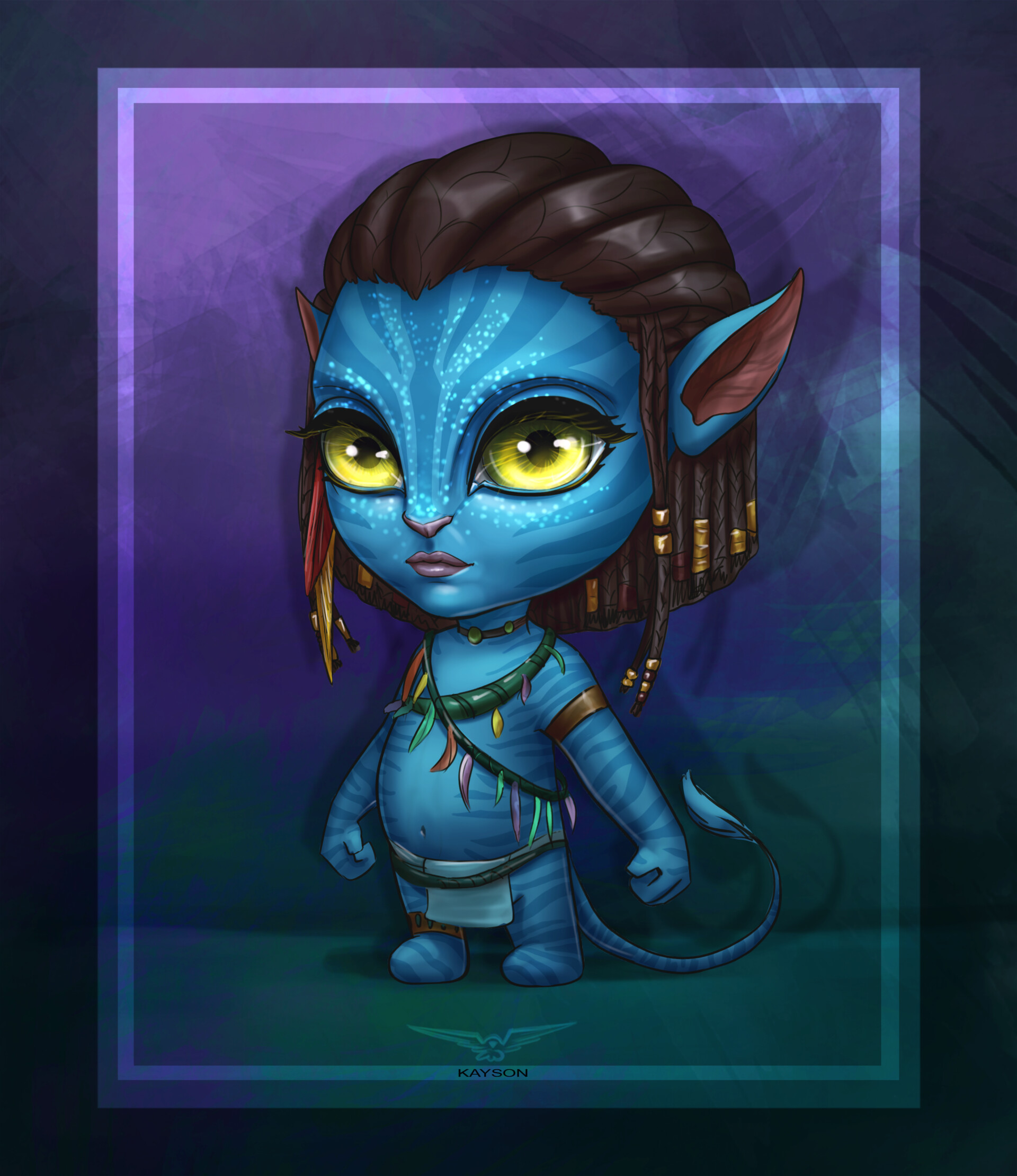 ArtStation - Avatar - fanart - cartoonstyle