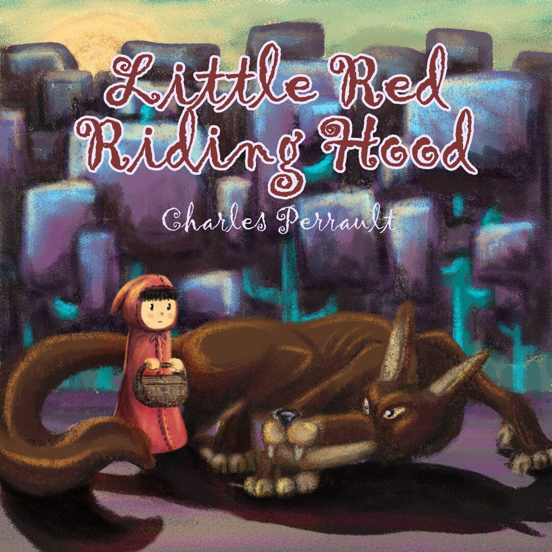 ArtStation - Little Red Riding Hood Book Cover