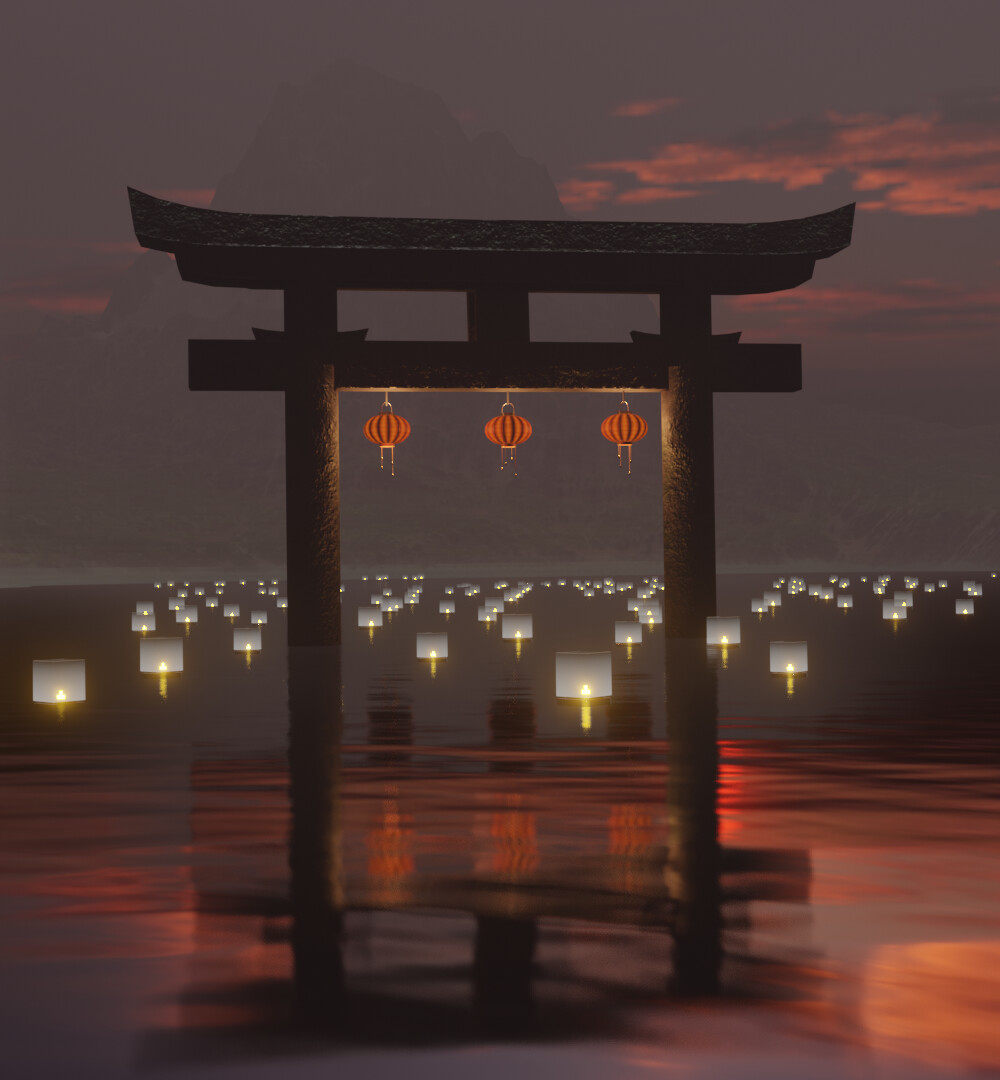 ArtStation - Japanese Night