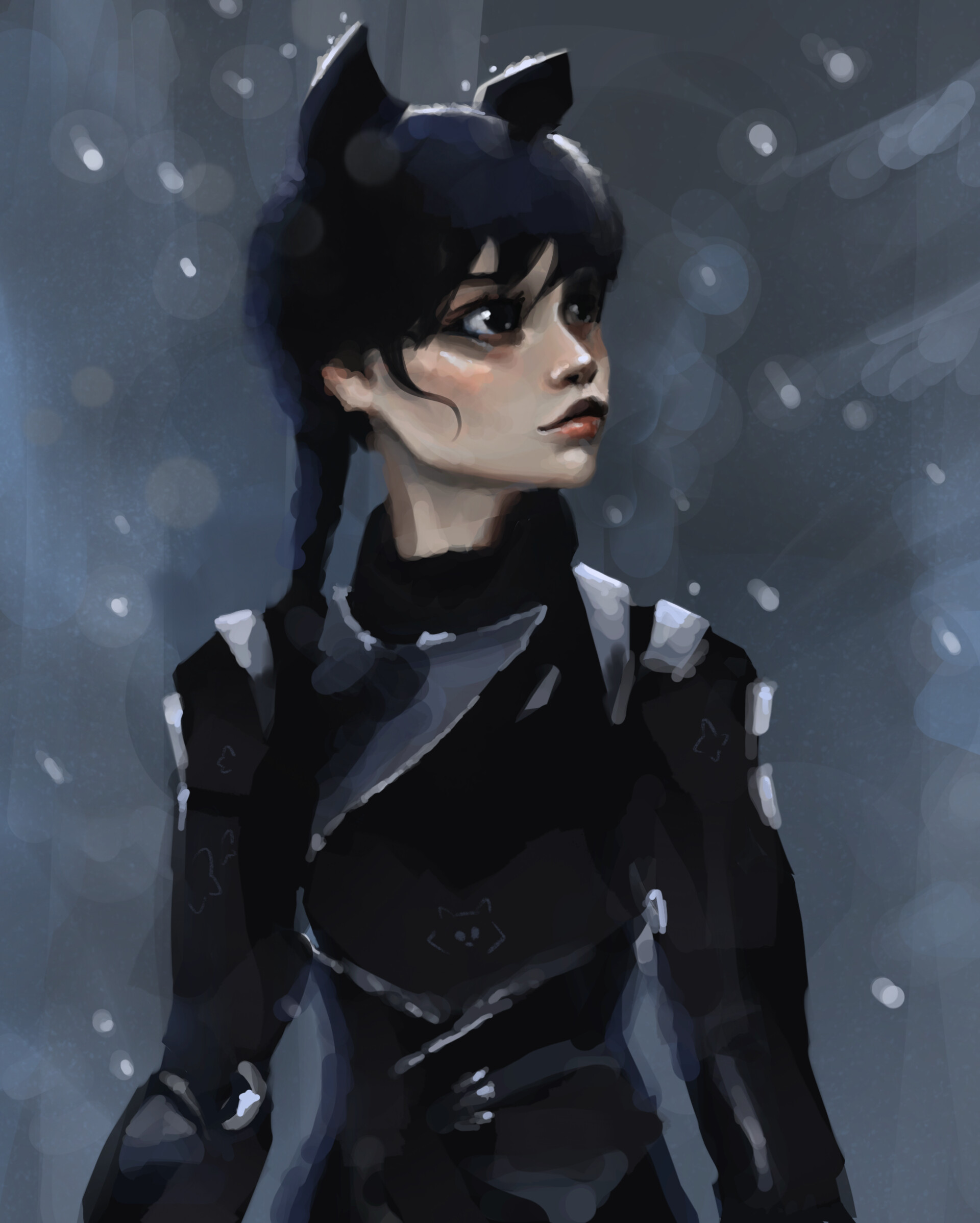 ArtStation - Wednesday Addams from the series on Netflix