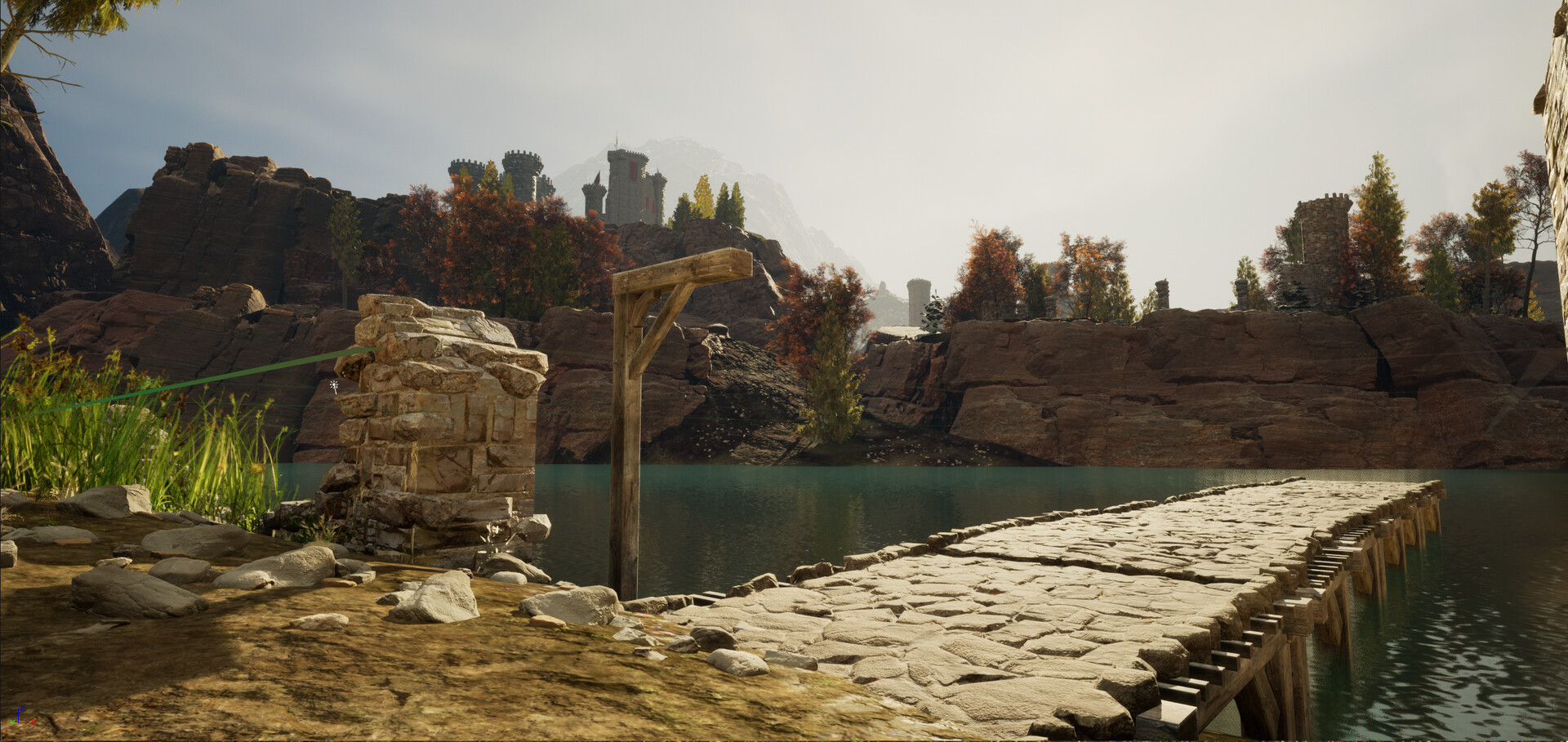 ArtStation - Unreal Forest Castle