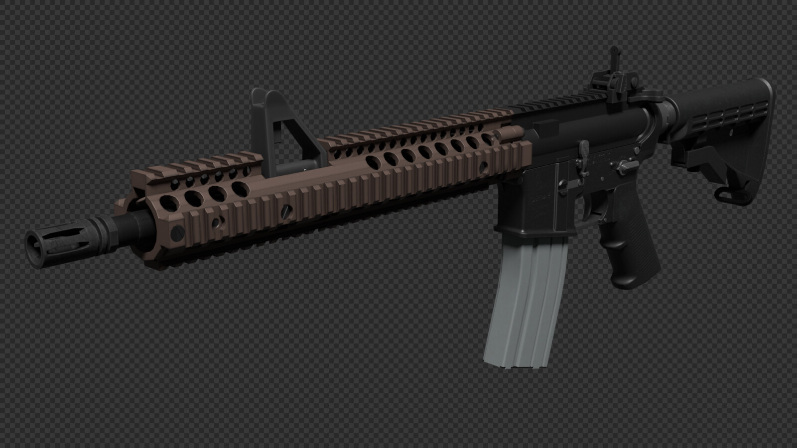 BayernMaik - [MWS] AR-15|M4|M16 - "Block II FSP" Config (Game-Ready|PBR)