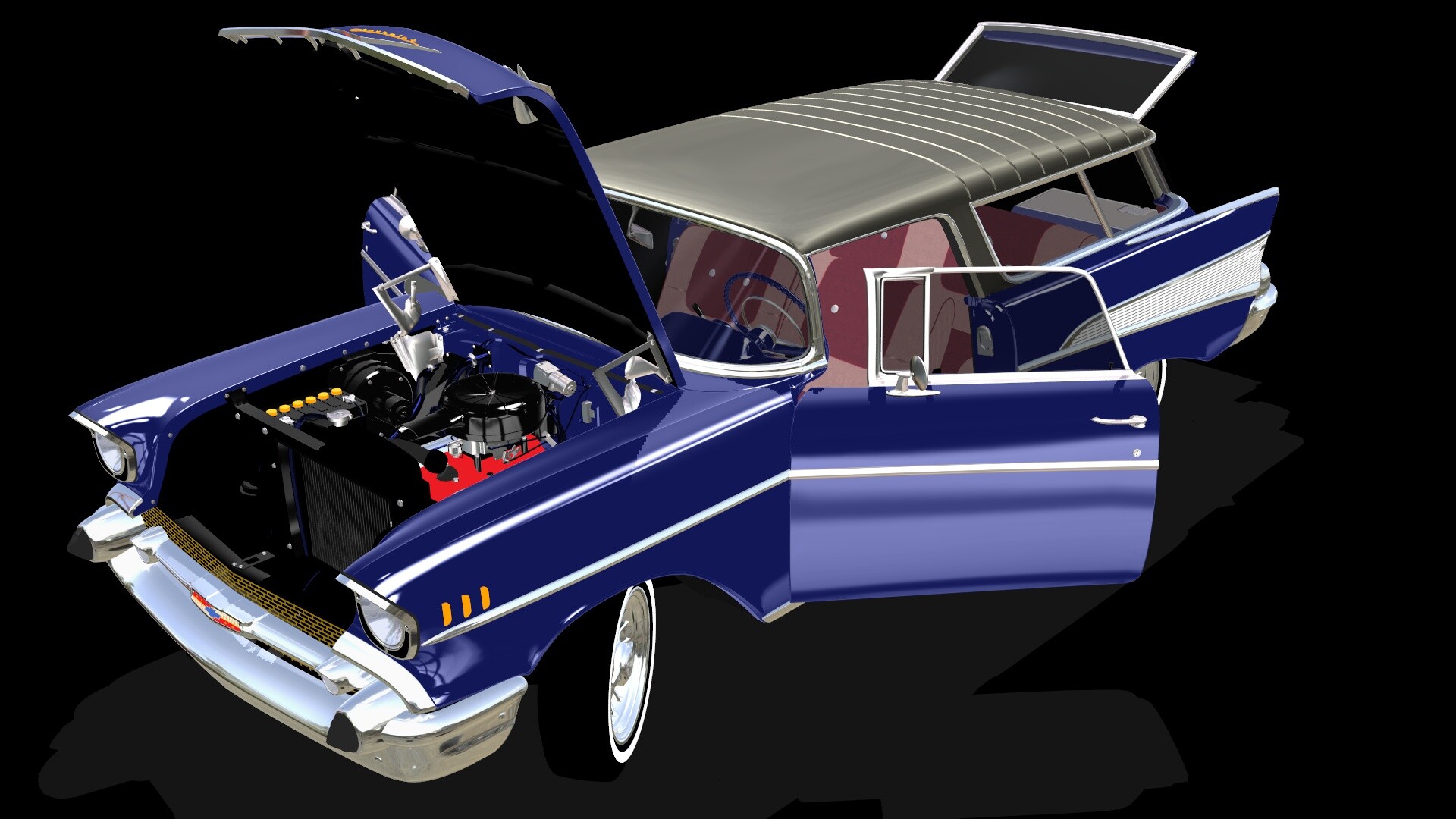 Don Deloro - A beautyful Car model from Everhard '57 Chevy Nomad