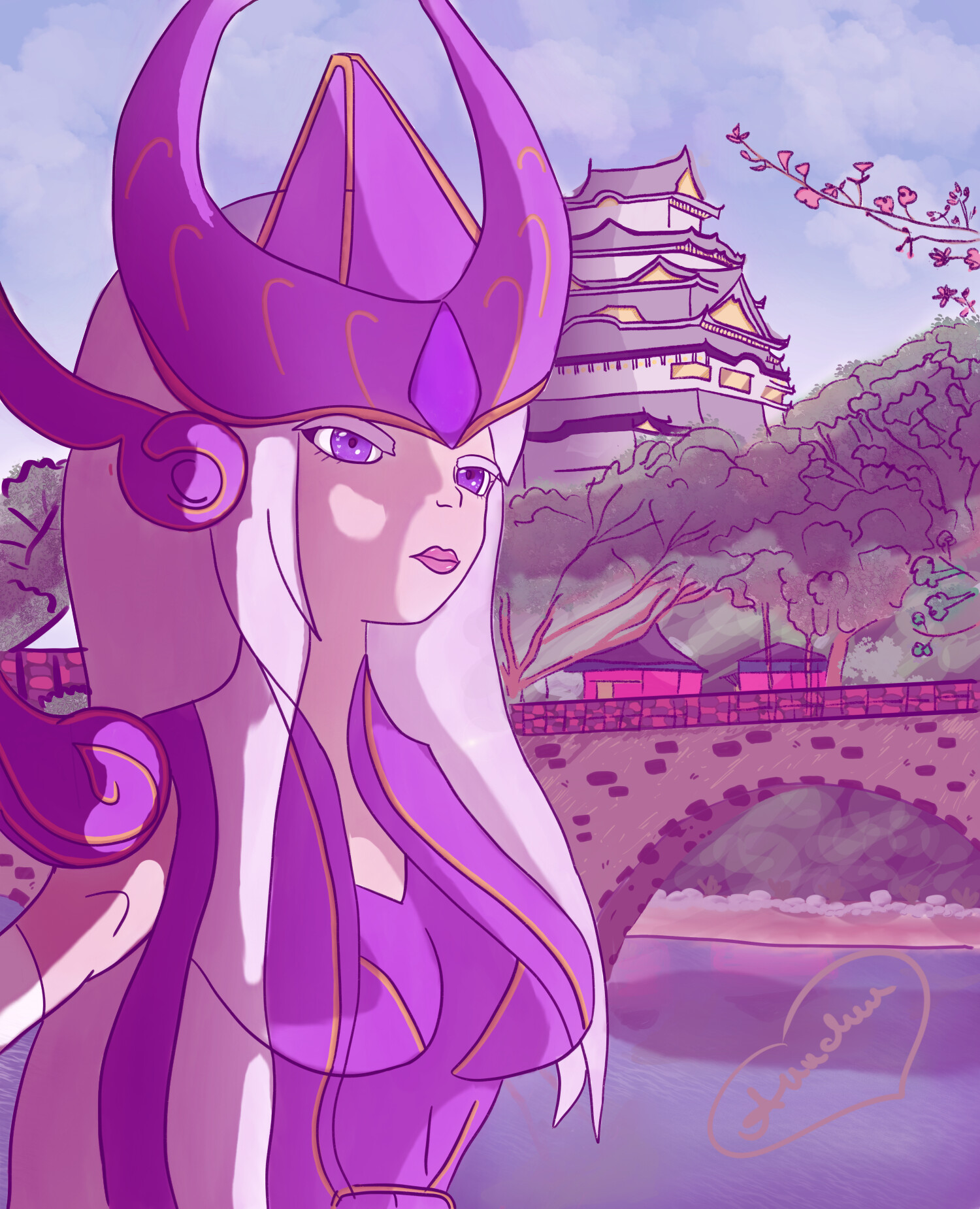 ArtStation - Syndra in Ionia