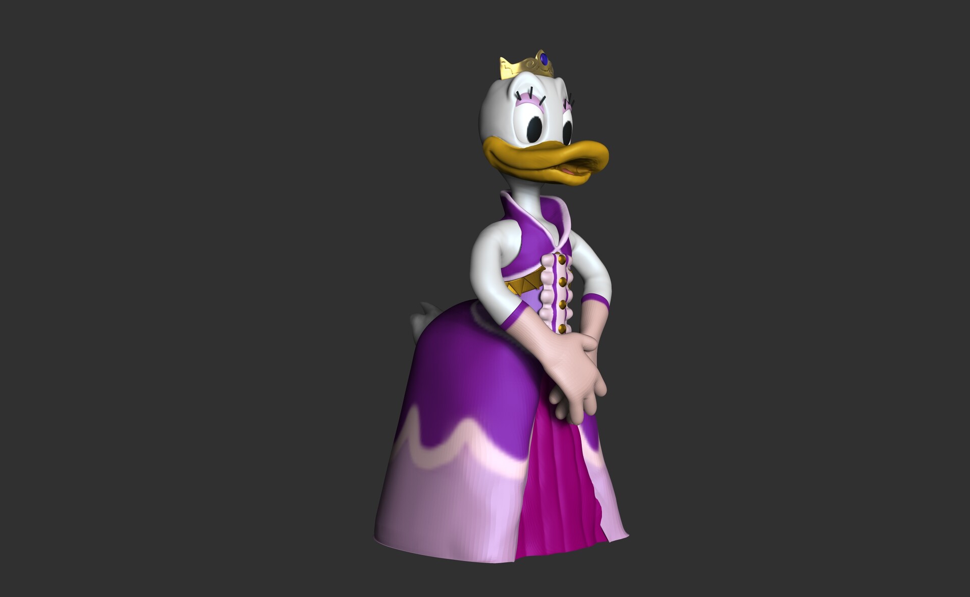 ArtStation - Daisy (Kingdom Hearts)