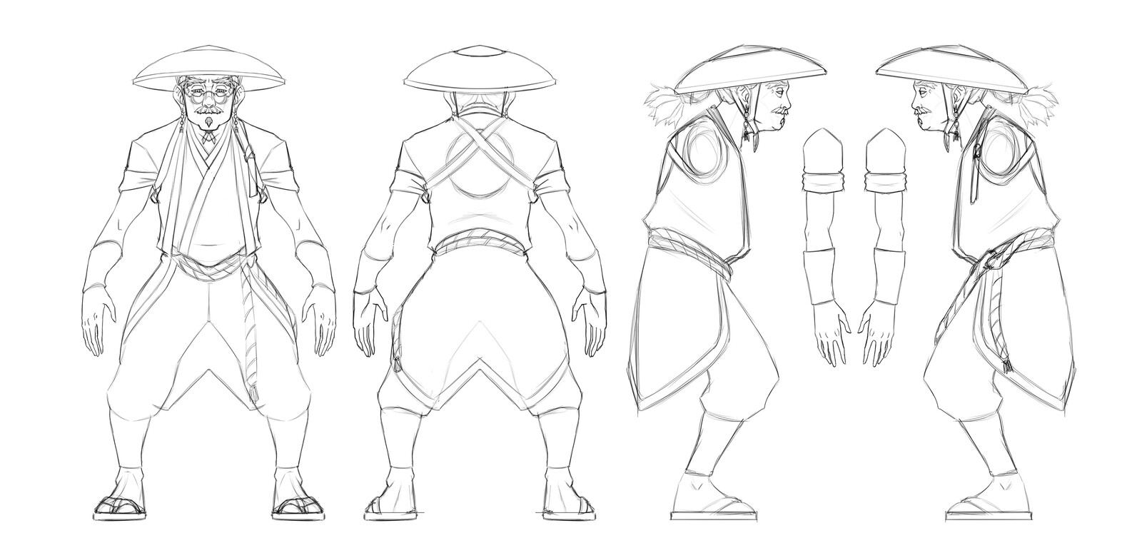 Benjamin Arnold (Ben Arnold Art) - Compilation - Character Turnarounds