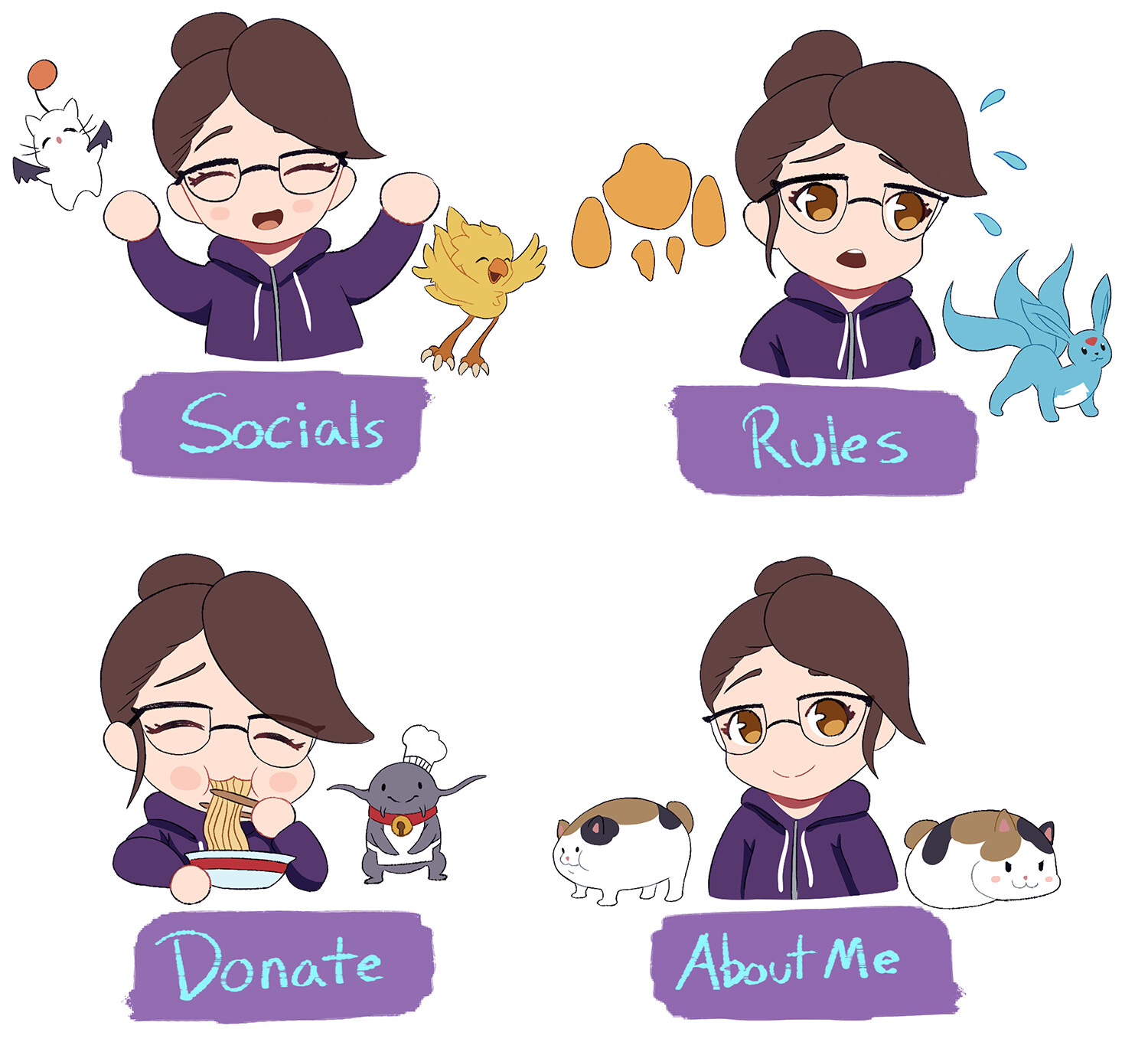 ArtStation - Twitch Chibis