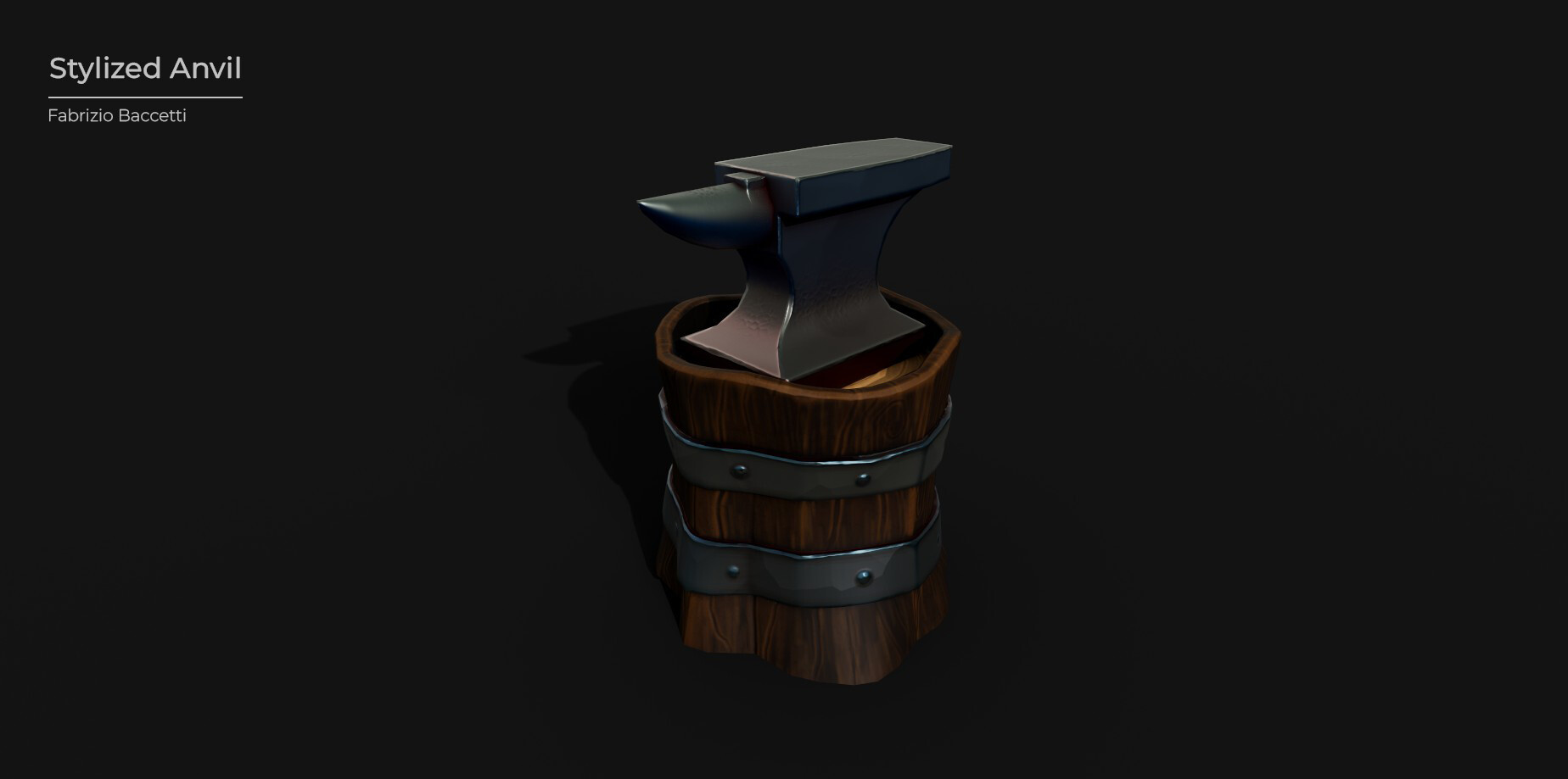 ArtStation - Stylized Anvil