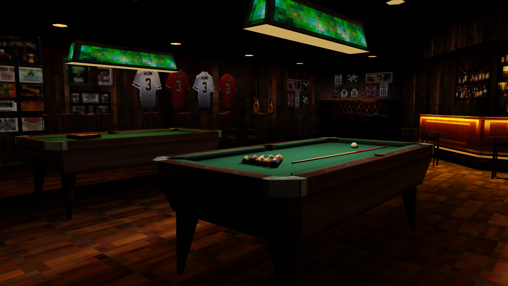 ArtStation - Low Poly Billiards assets