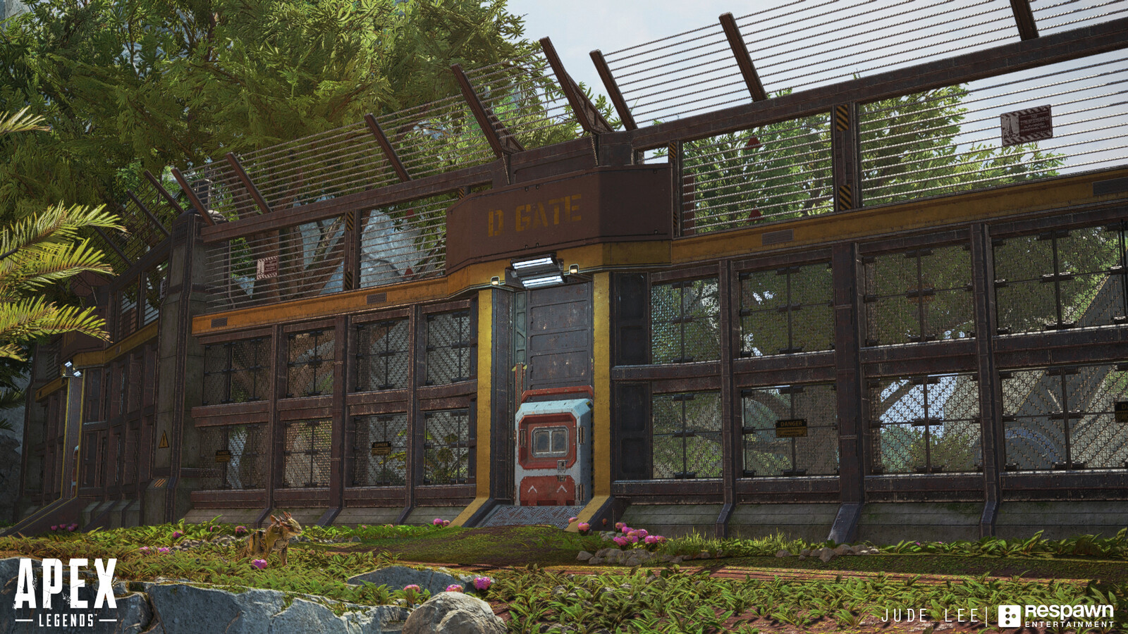 Jude Lee (Jongwook) - Apex Legends S11 | Storm Point - Goliath Fence & Prowler Mount