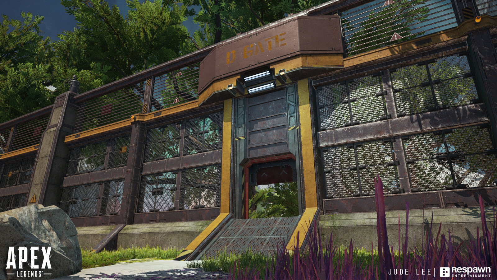 Jude Lee (Jongwook) - Apex Legends S11 | Storm Point - Goliath Fence & Prowler Mount