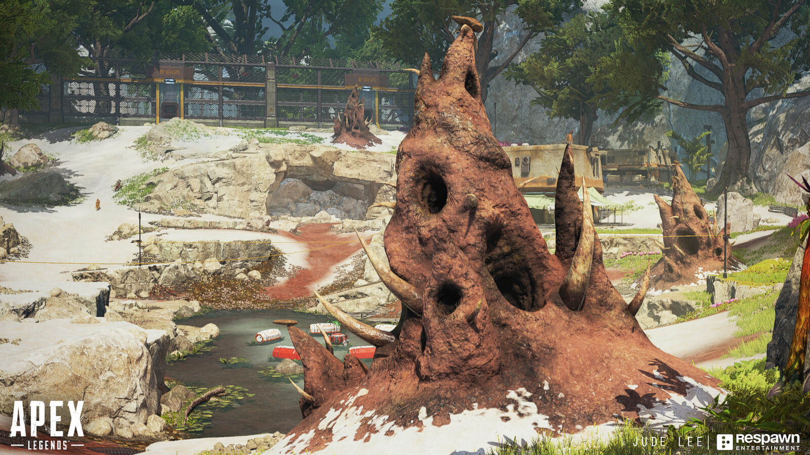 Jude Lee (Jongwook) - Apex Legends S11 | Storm Point - Goliath Fence & Prowler Mount