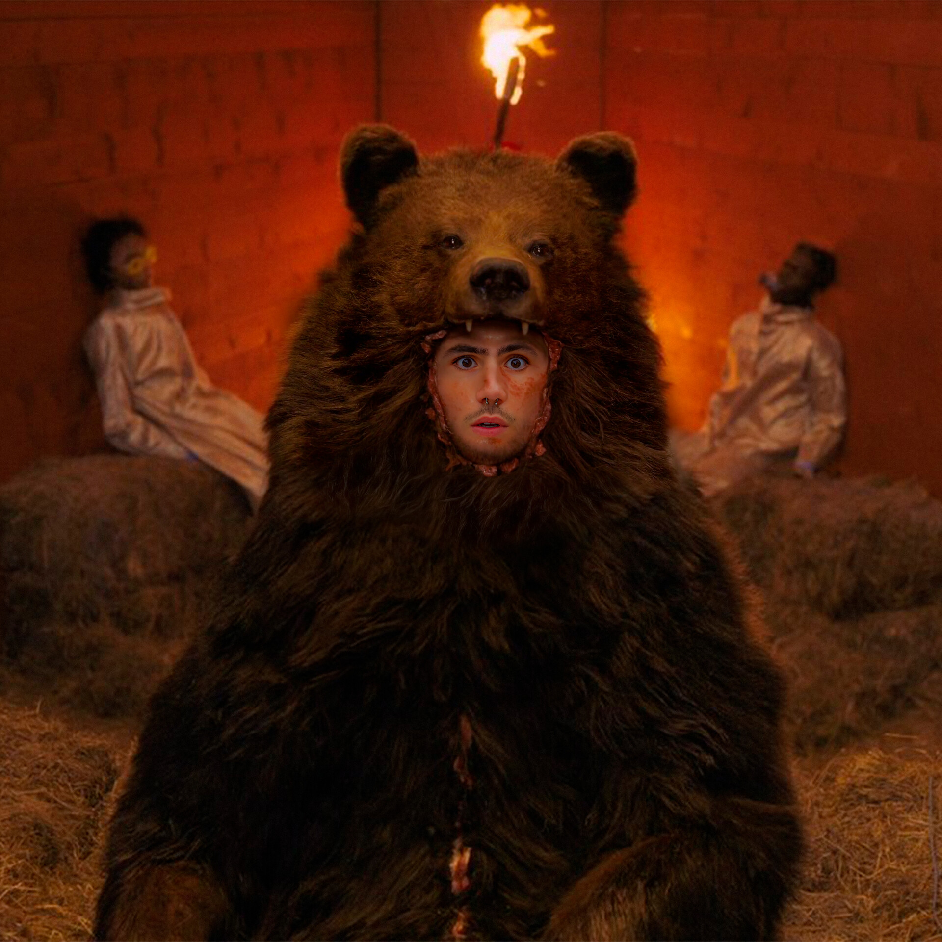 ArtStation - BURNING BEAR