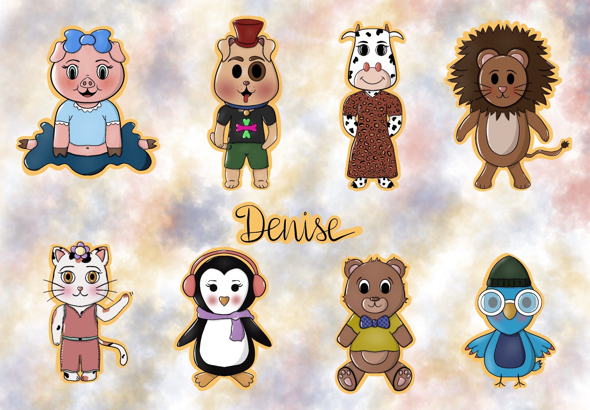 ArtStation - Cute animals