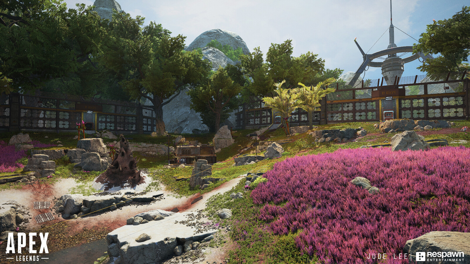 Jude Lee (Jongwook) - Apex Legends S11 | Storm Point - Goliath Fence & Prowler Mount