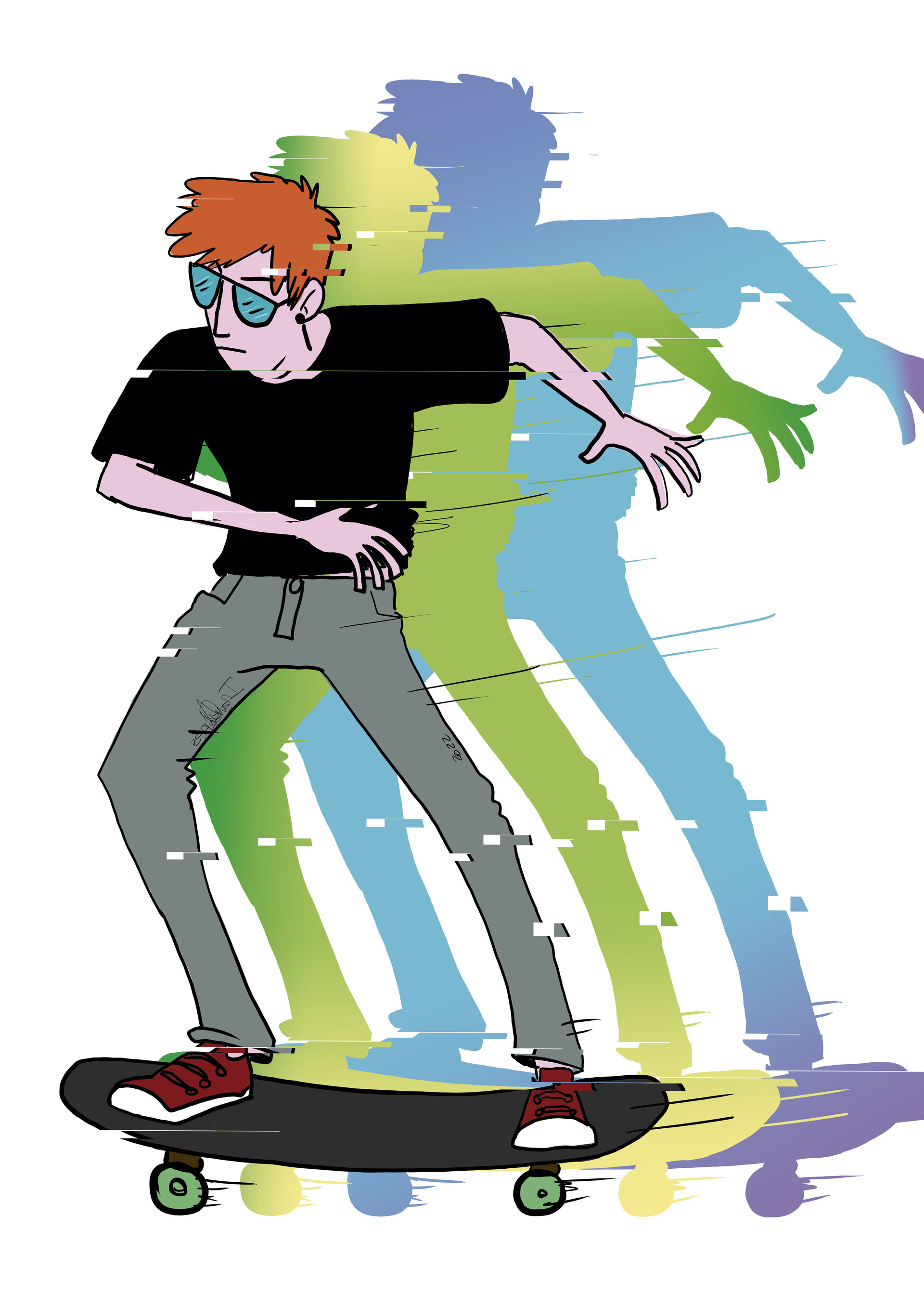 ArtStation - skate kid